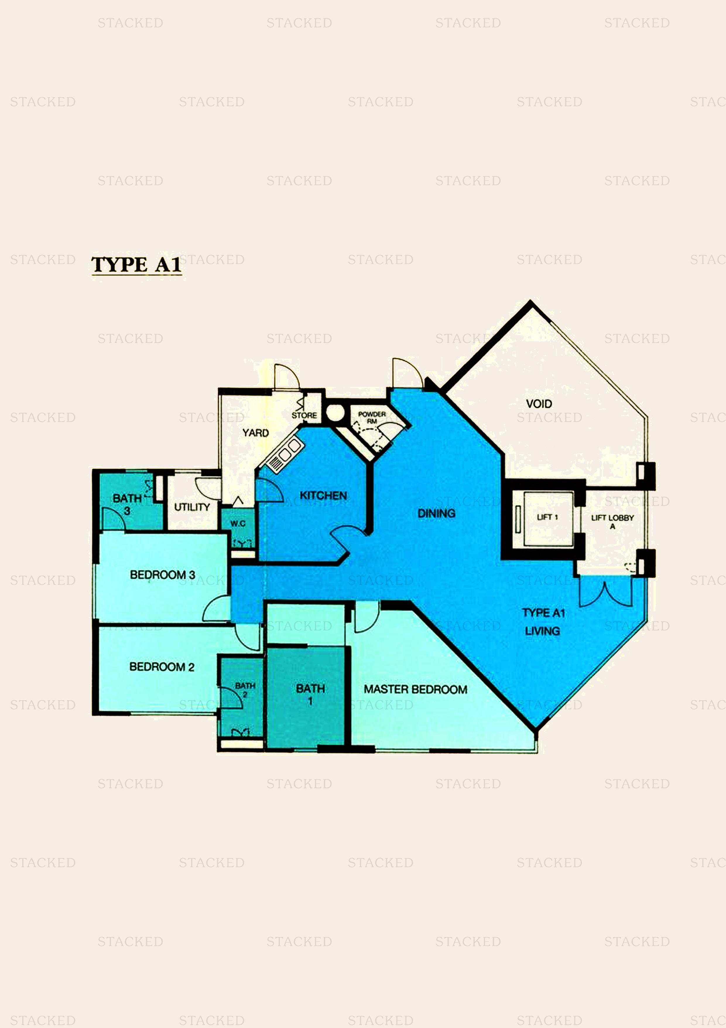Stacked homes - The Legend Singapore Condo Floor Plans, Images And ...