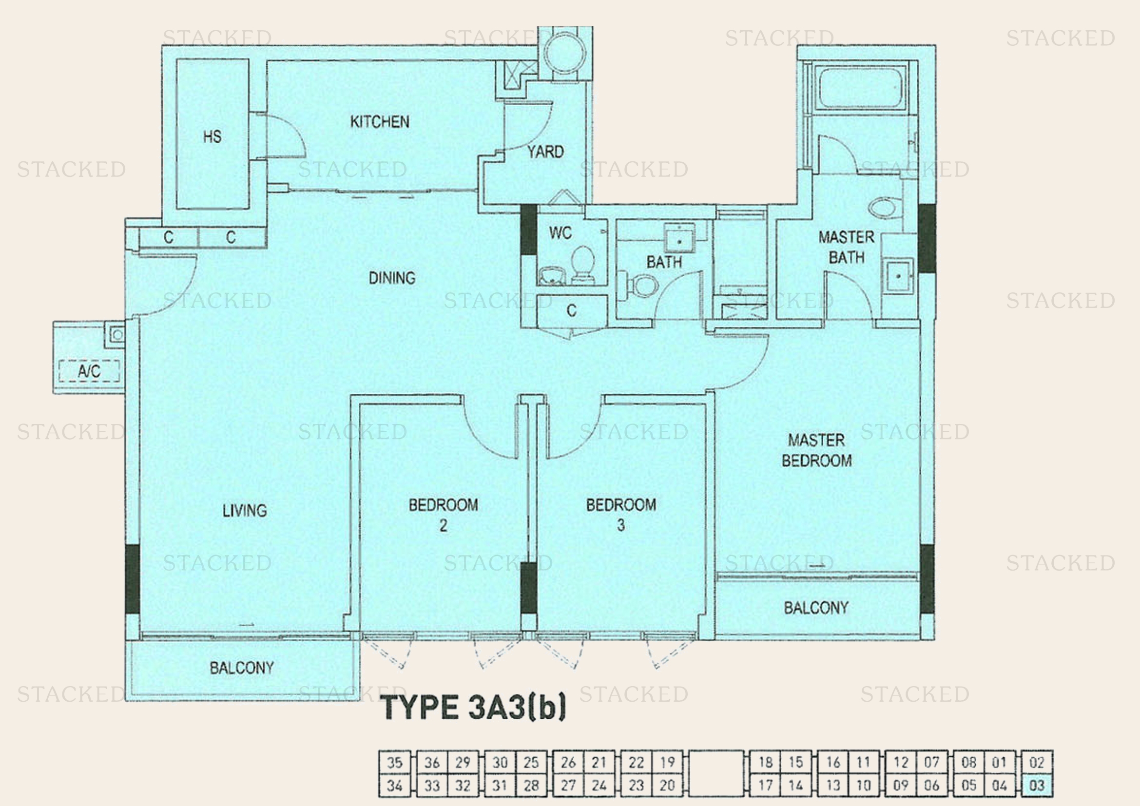 Stacked homes - The Linear Singapore Condo Floor Plans, Images And ...