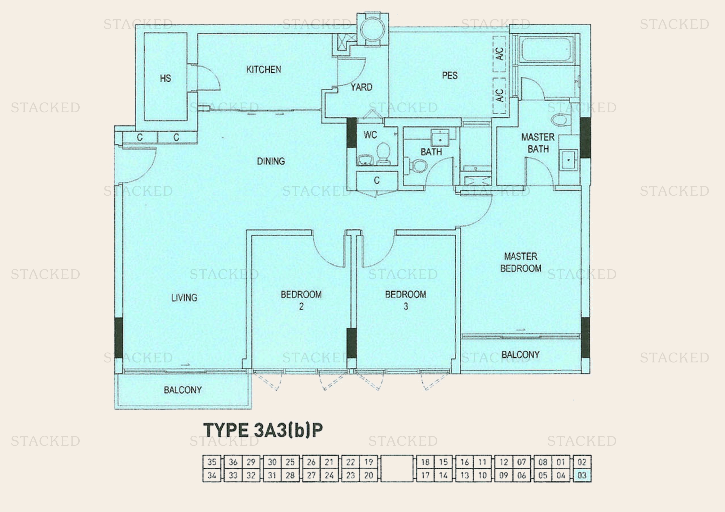 Stacked homes - The Linear Singapore Condo Floor Plans, Images And ...