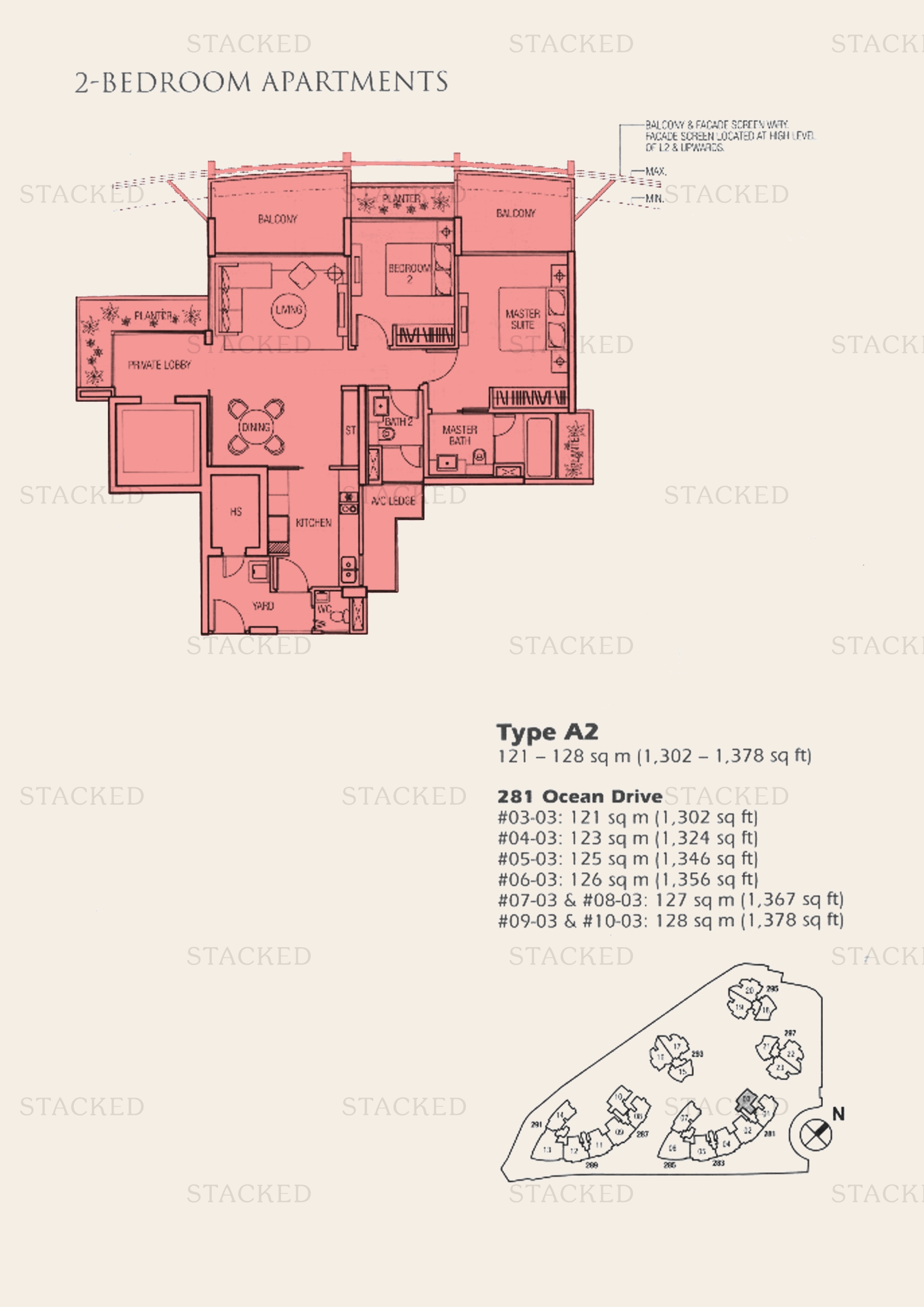 Stacked homes - The Oceanfront @ Sentosa Cove Singapore Condo Floor ...