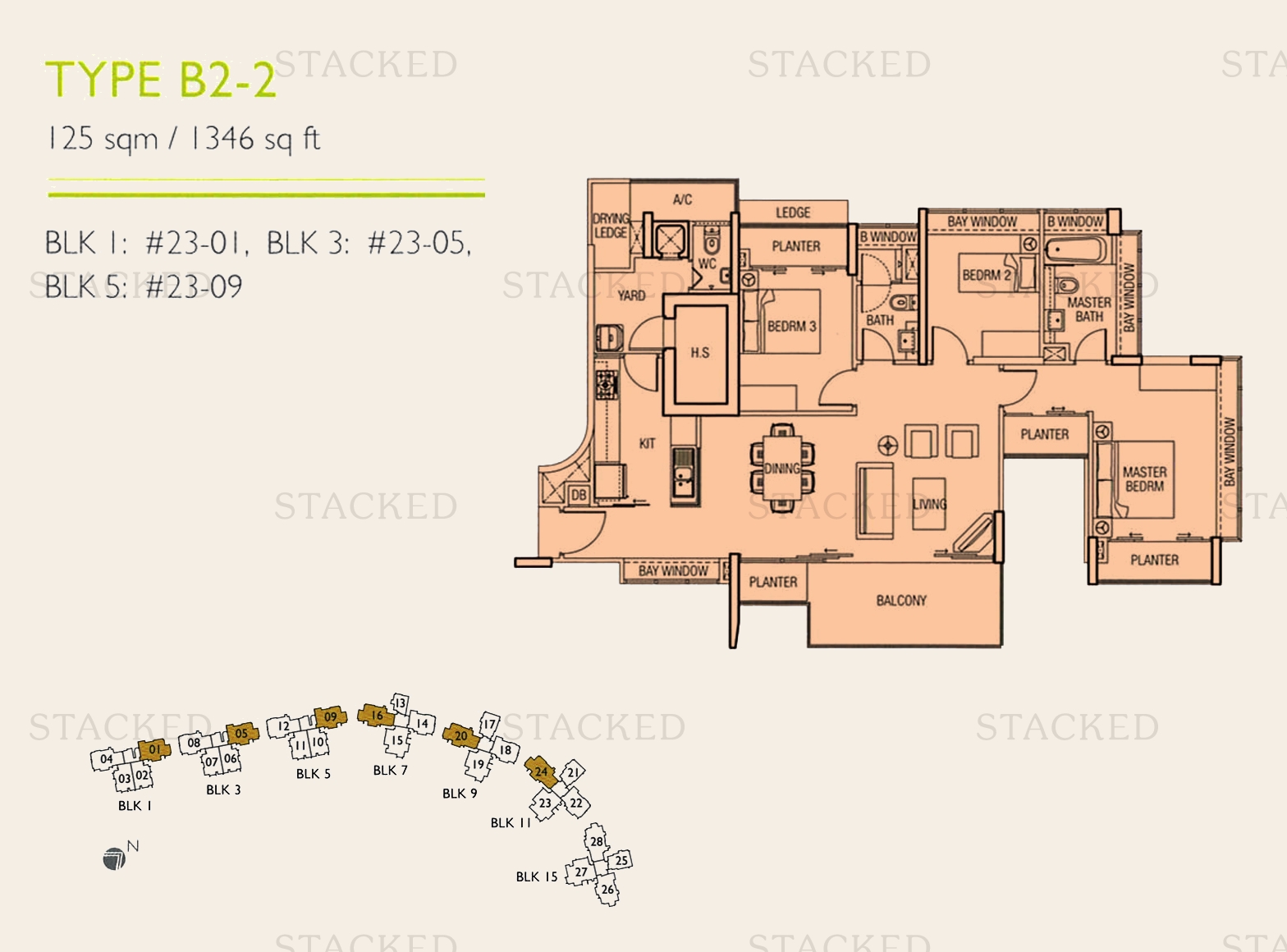 Stacked homes - The Parc Condominium Singapore Condo Floor Plans ...