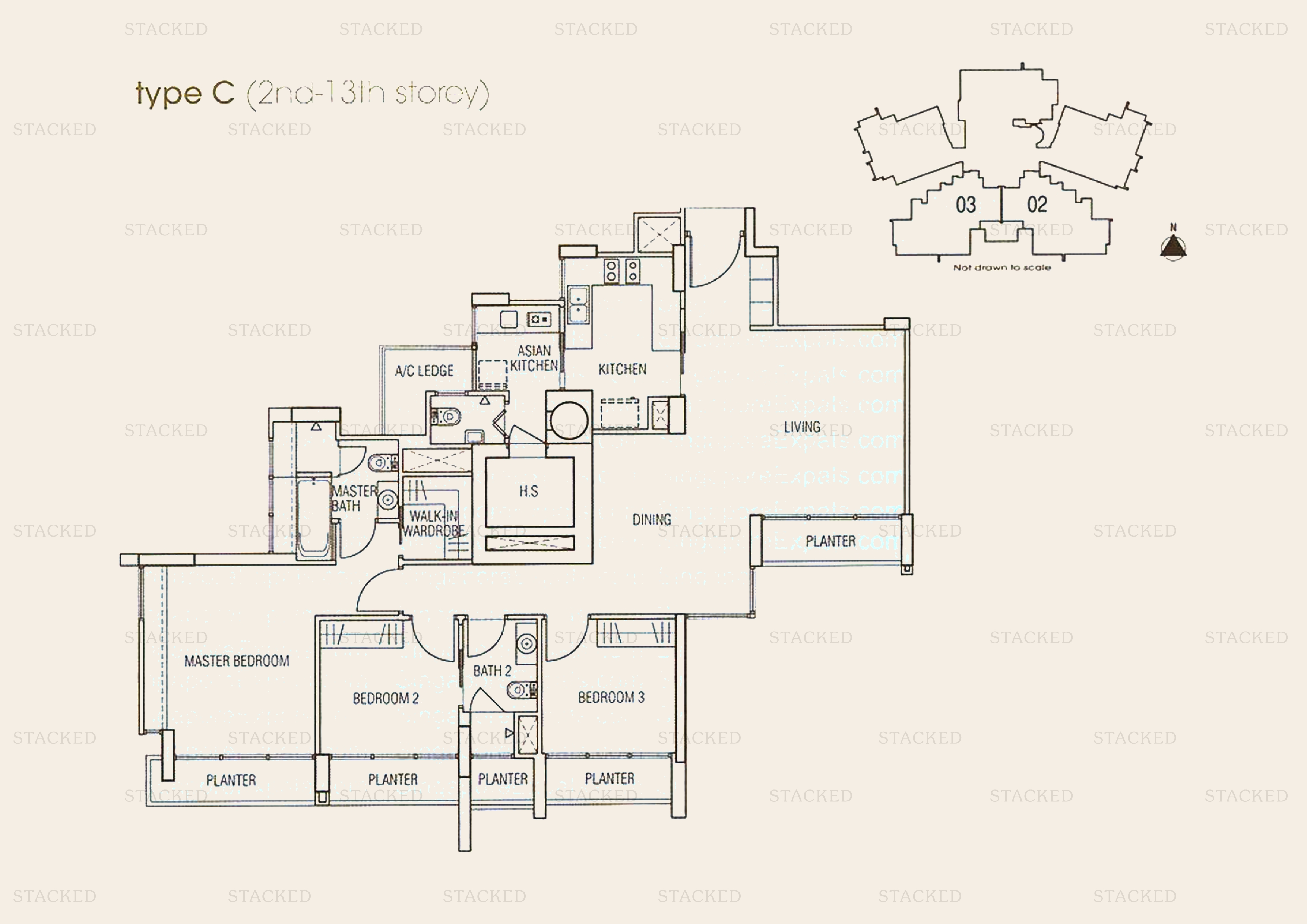 Stacked homes - The Paterson Singapore Condo Floor Plans, Images And ...
