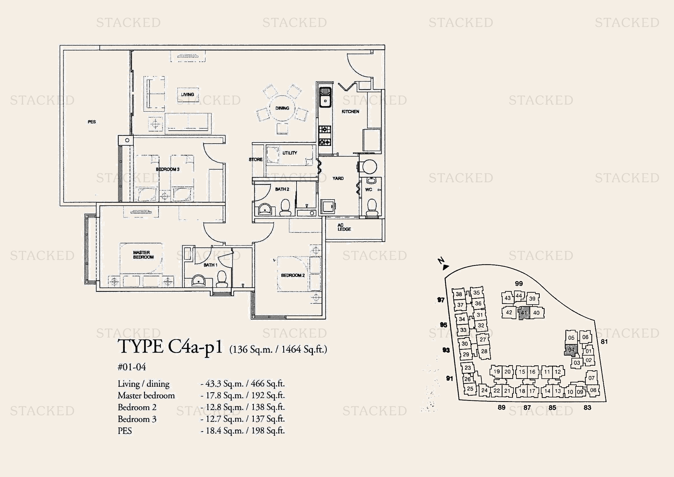Stacked homes - The Raintree Singapore Condo Floor Plans, Images And ...