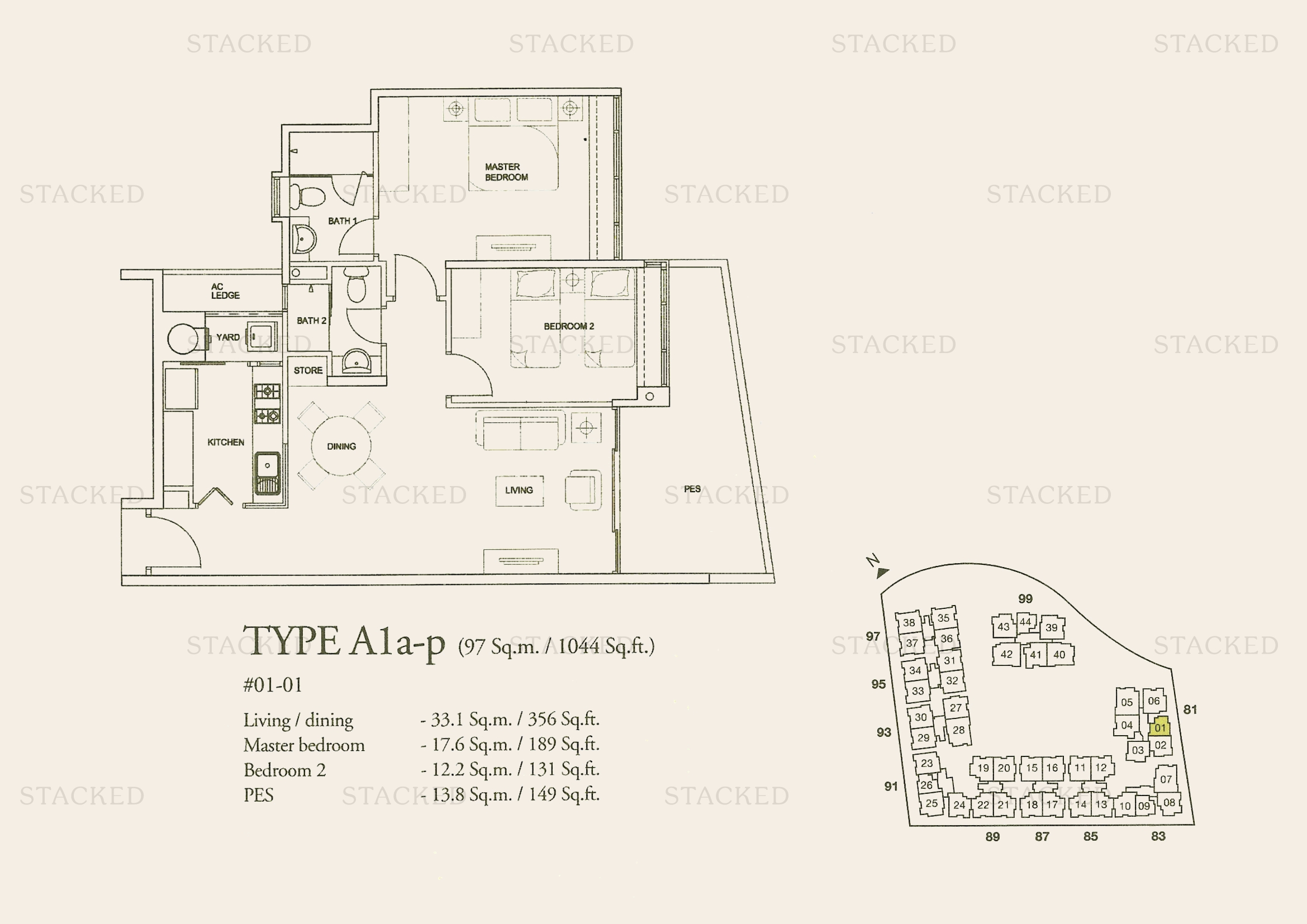 Stacked homes - The Raintree Singapore Condo Floor Plans, Images And ...