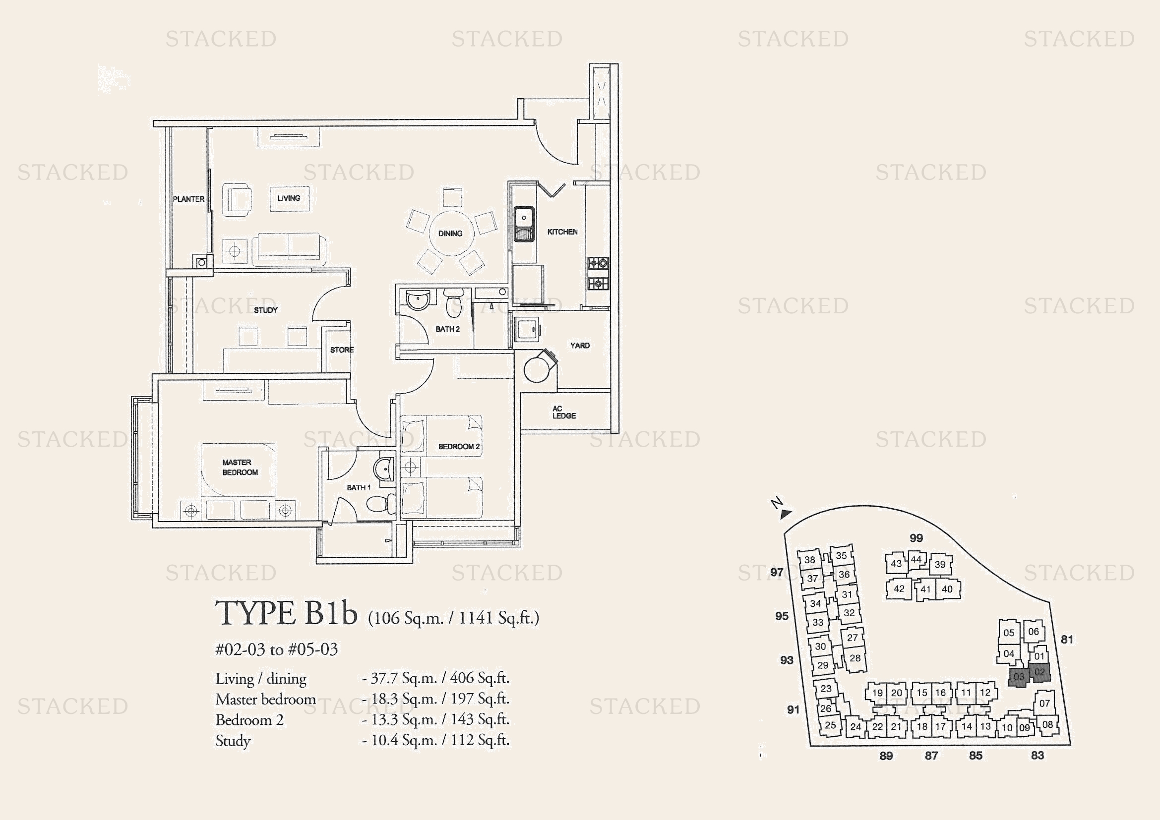 Stacked homes - The Raintree Singapore Condo Floor Plans, Images And ...