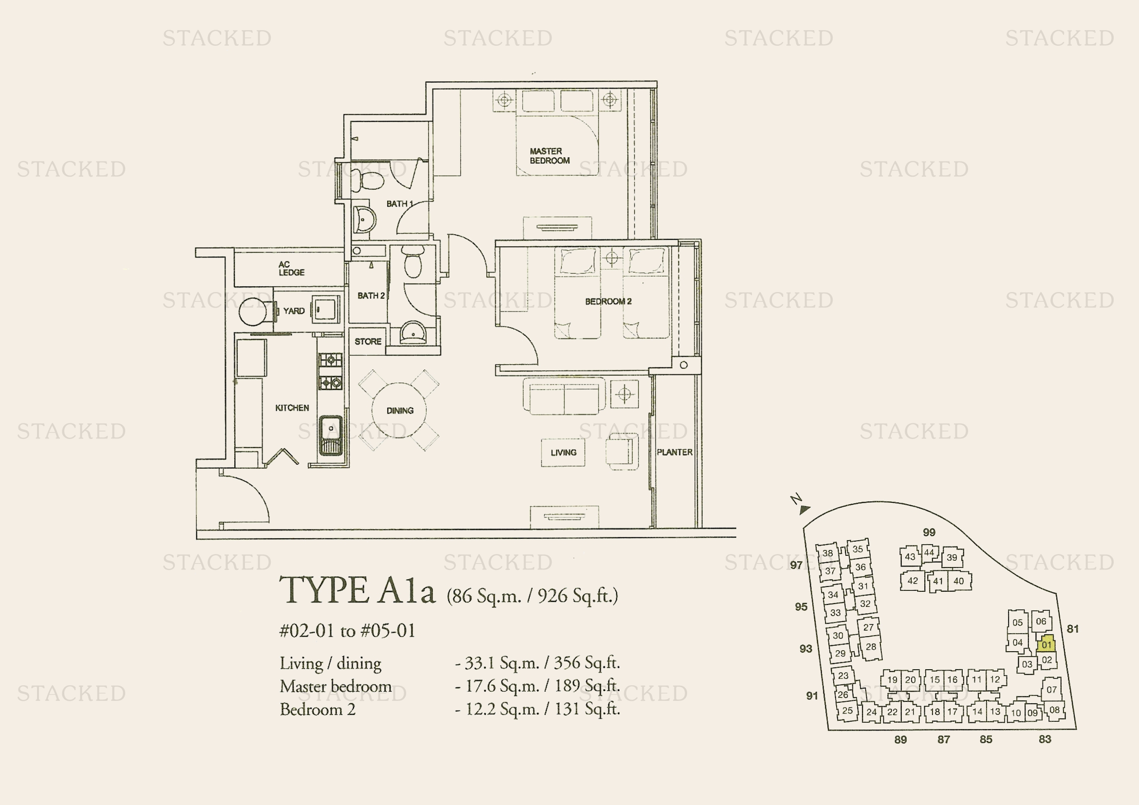 Stacked homes - The Raintree Singapore Condo Floor Plans, Images And ...