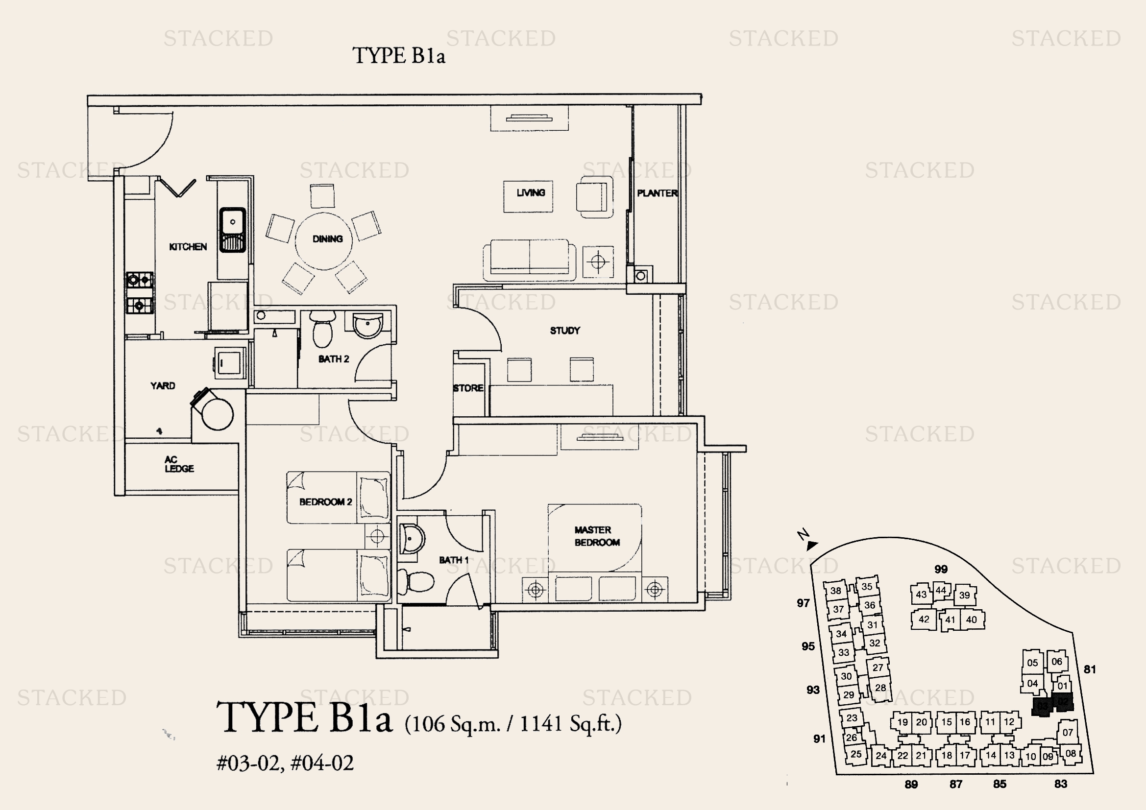 Stacked homes - The Raintree Singapore Condo Floor Plans, Images And ...