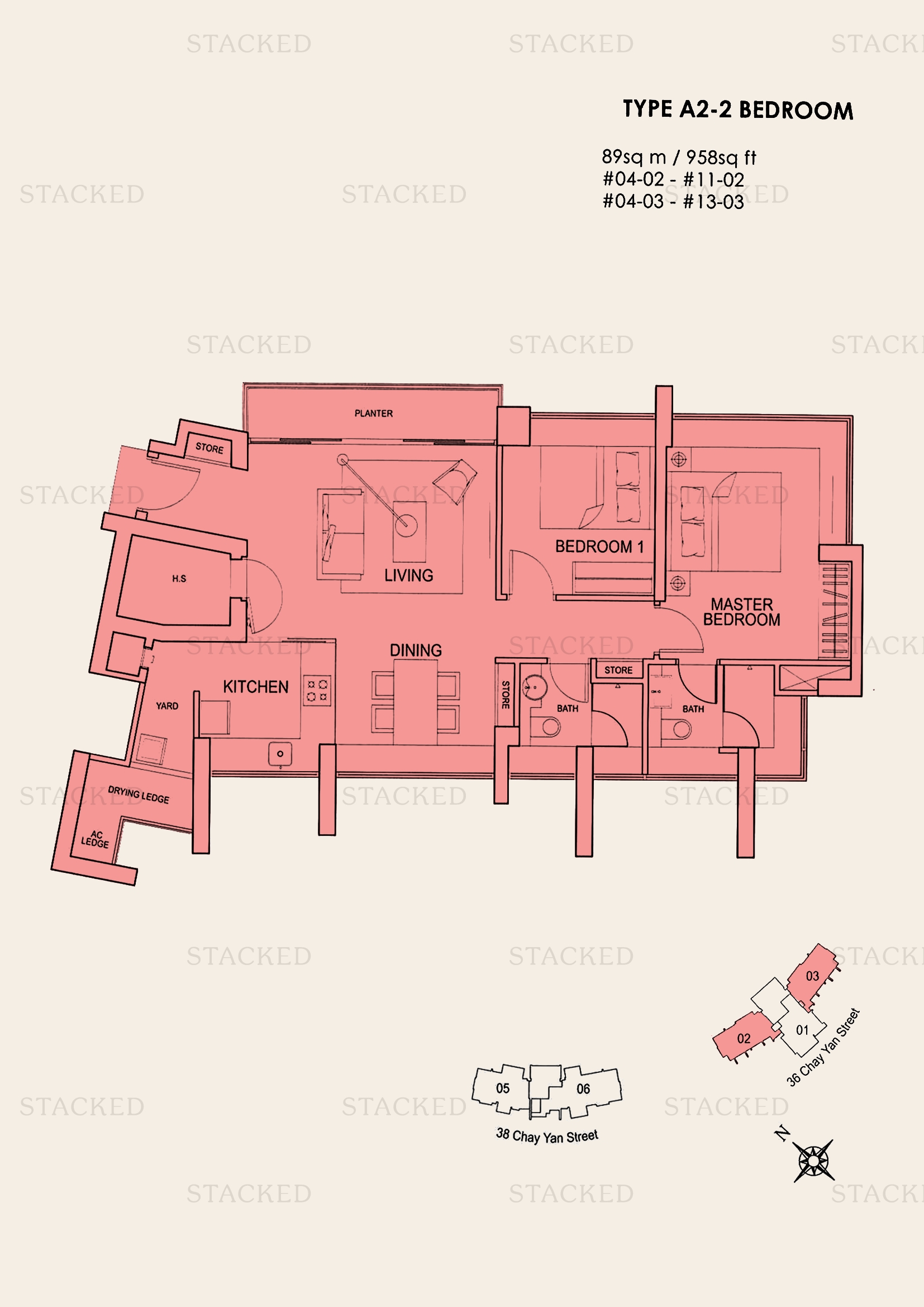 Stacked homes - The Regency At Tiong Bahru Singapore Condo Floor Plans ...
