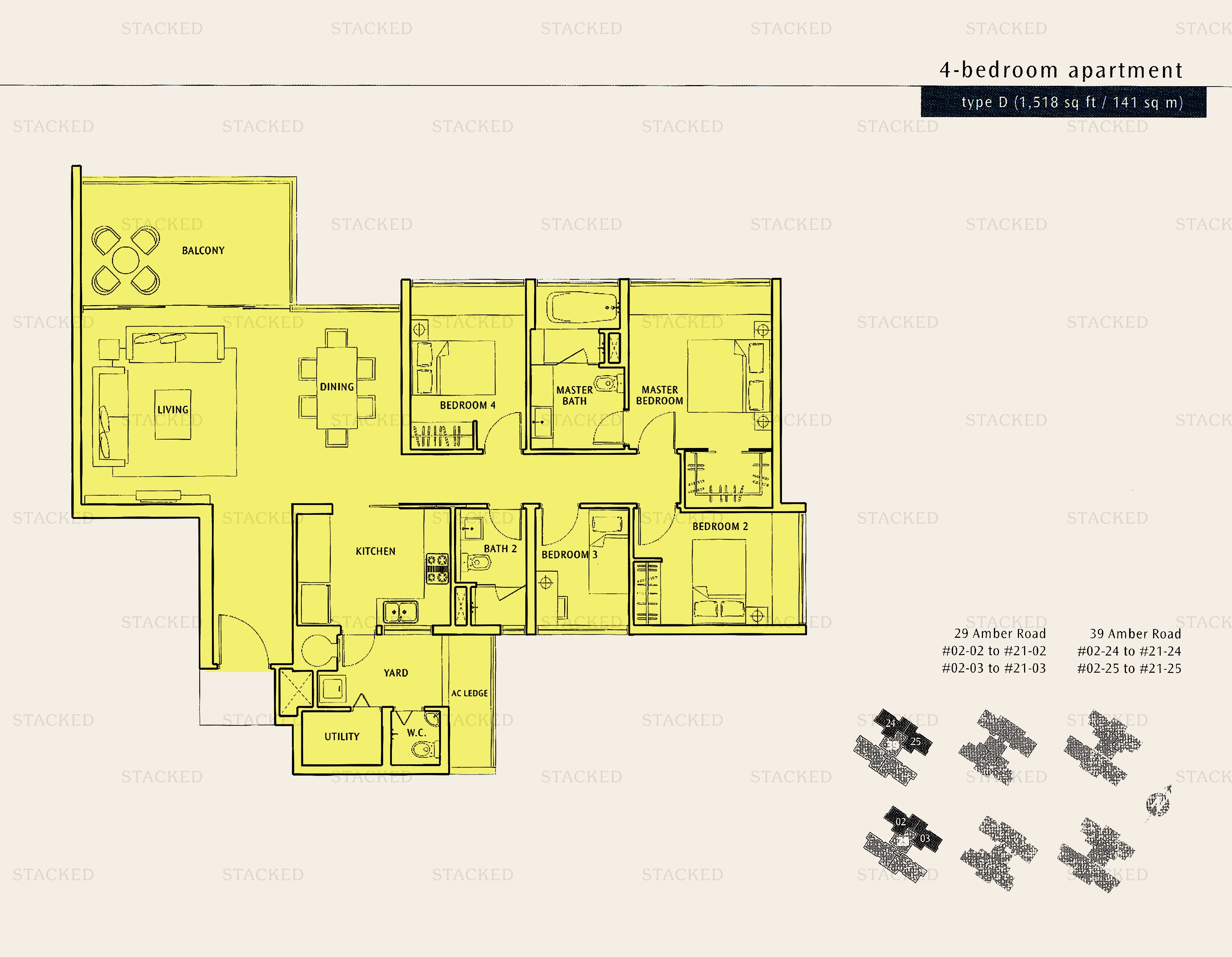 Stacked homes - The Sea View Singapore Condo Floor Plans, Images And ...