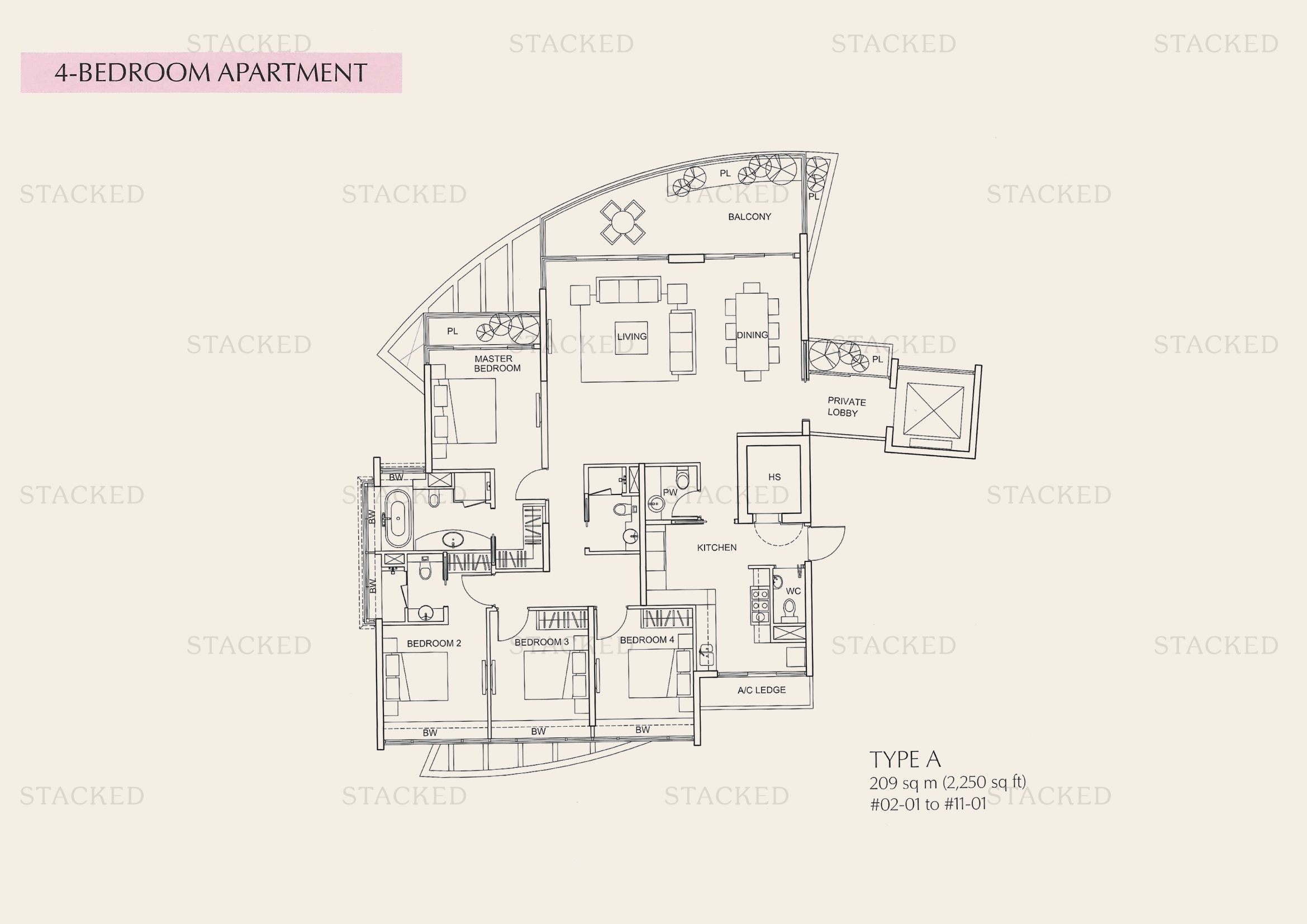 Stacked homes - The Solitaire Singapore Condo Floor Plans, Images And ...