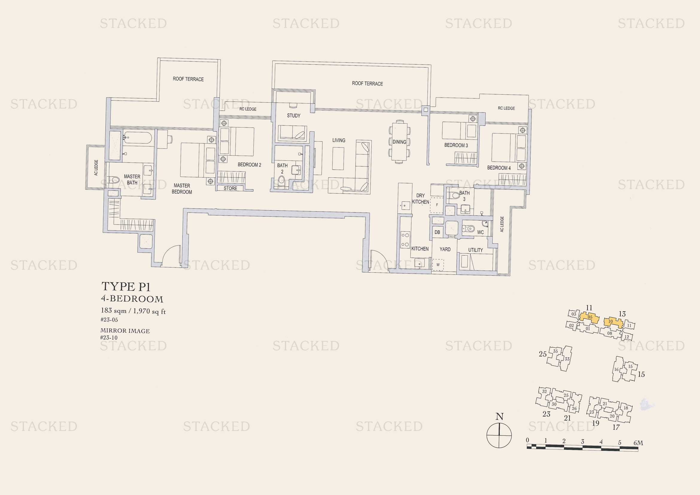 Stacked homes - The Topiary Singapore Condo Floor Plans, Images And ...