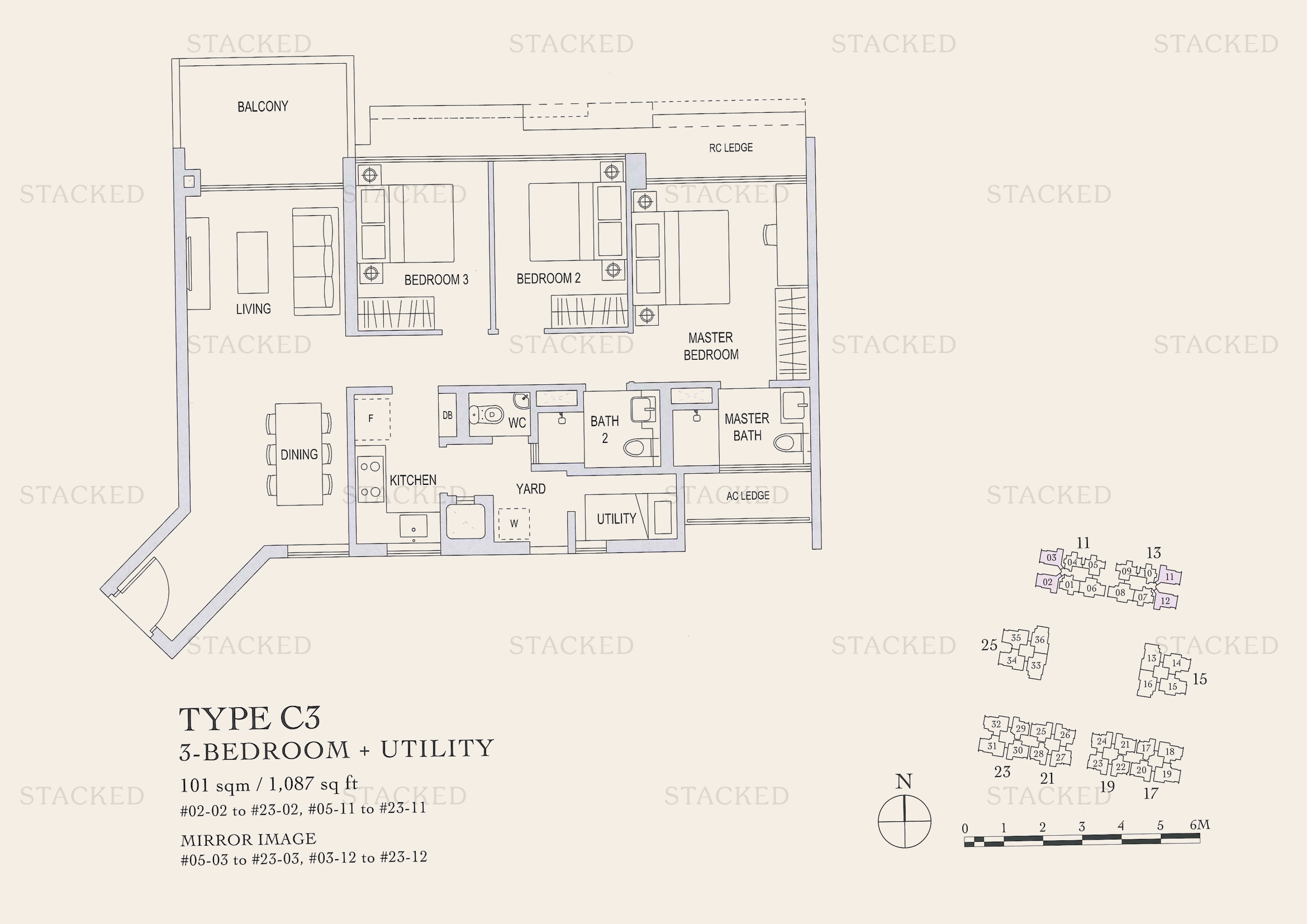 Stacked homes - The Topiary Singapore Condo Floor Plans, Images And ...