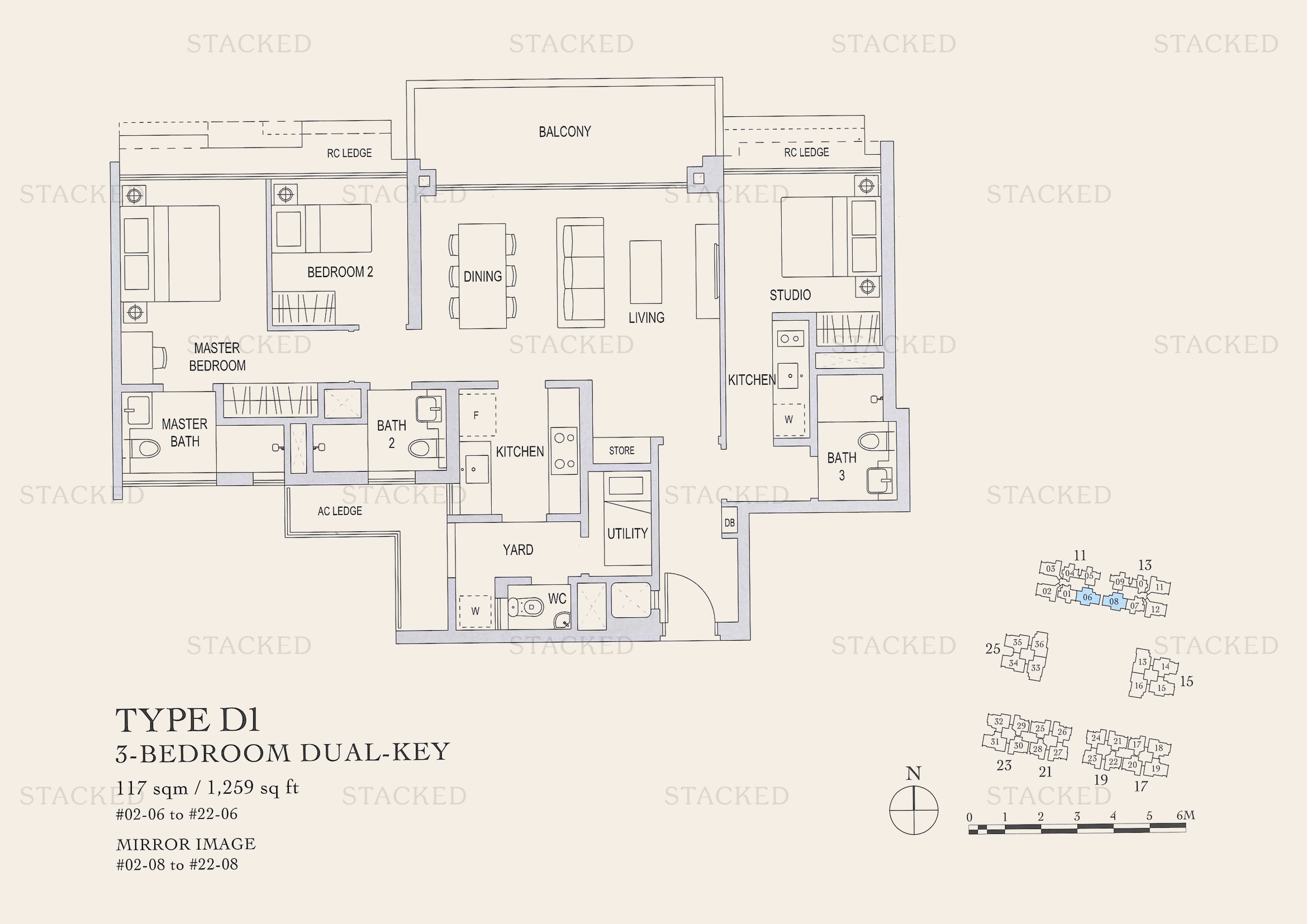 Stacked homes - The Topiary Singapore Condo Floor Plans, Images And ...