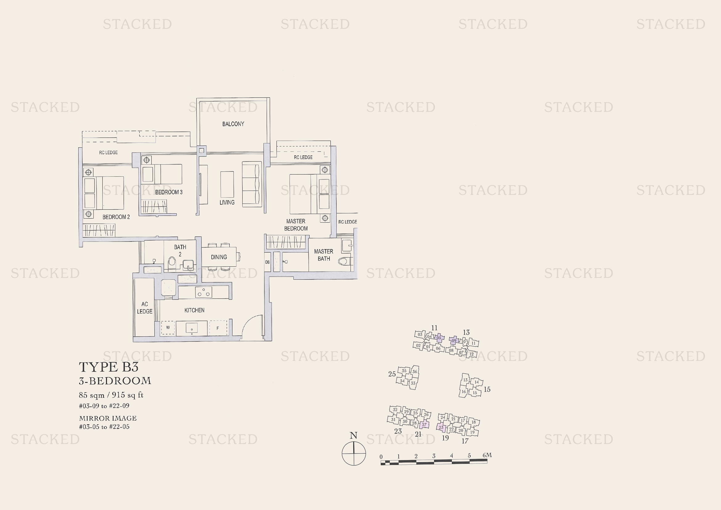 Stacked homes - The Topiary Singapore Condo Floor Plans, Images And ...