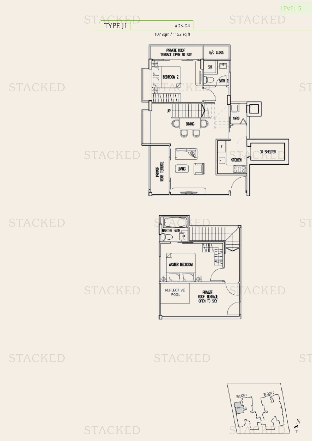 Stacked homes - The Treeline Singapore Condo Floor Plans, Images And ...