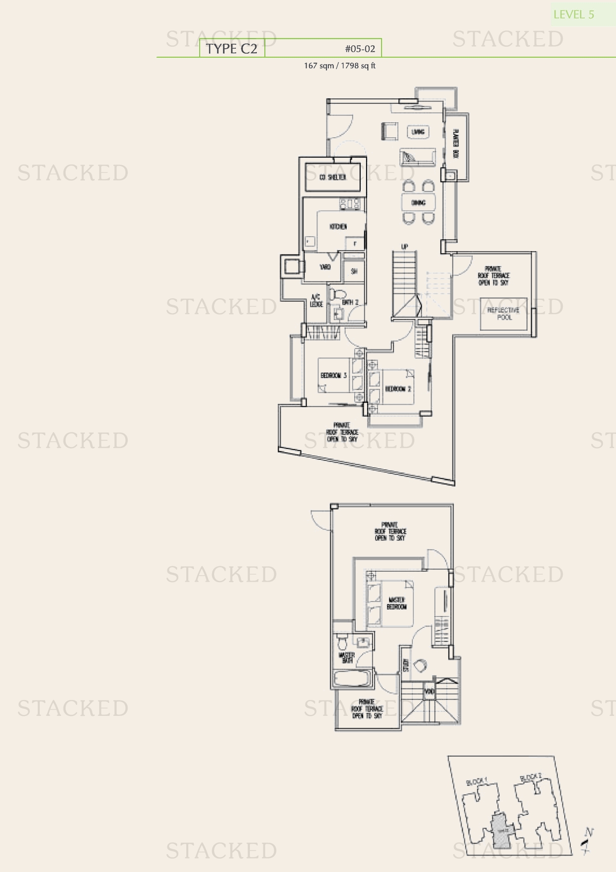 Stacked homes - The Treeline Singapore Condo Floor Plans, Images And ...