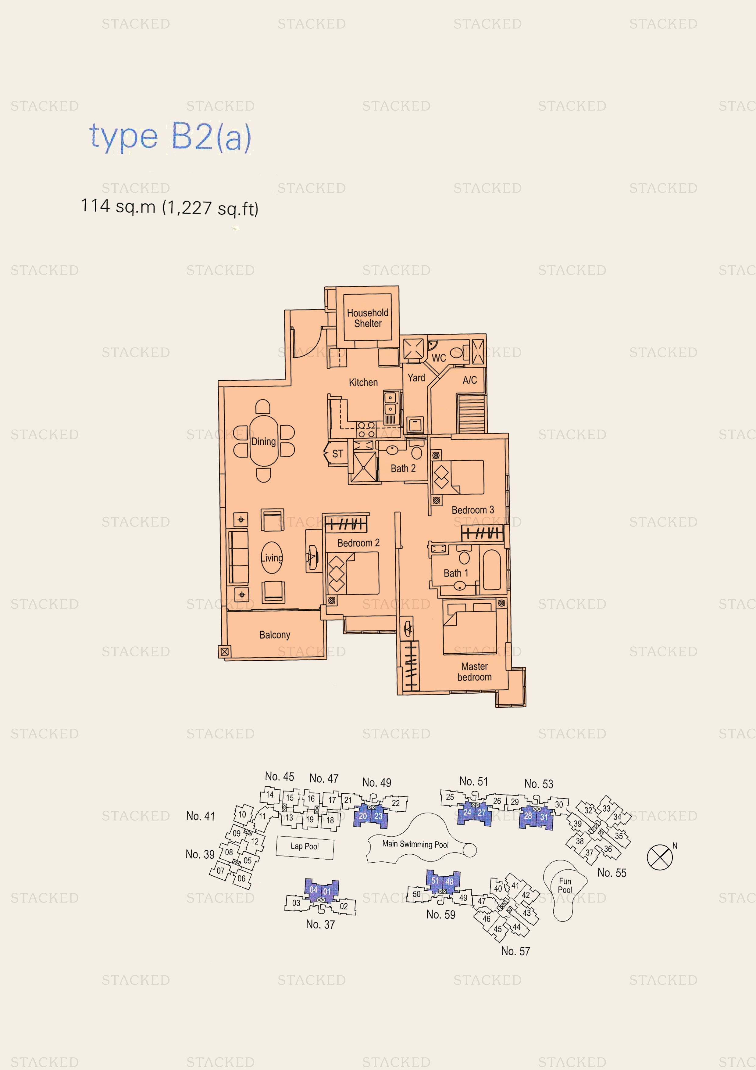 Stacked homes - The Warren Singapore Condo Floor Plans, Images And ...