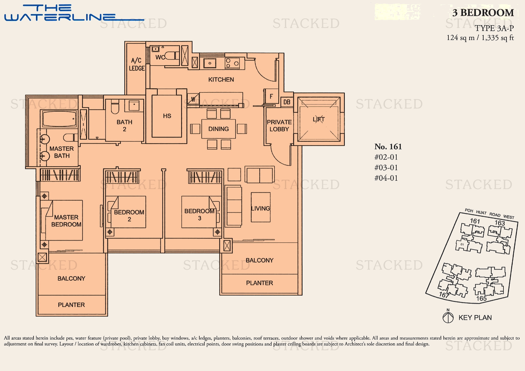 Stacked homes - The Waterline Singapore Condo Floor Plans, Images And ...