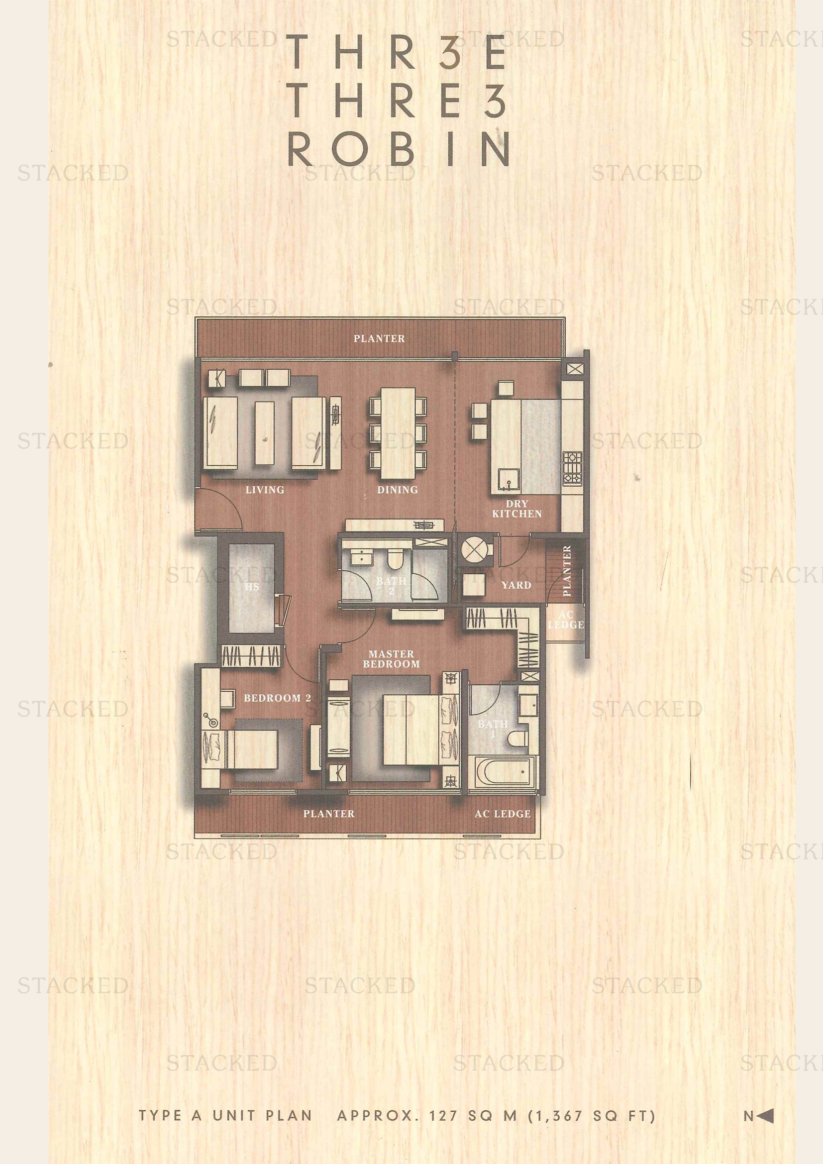Stacked homes - Three Three Robin Singapore Condo Floor Plans, Images ...