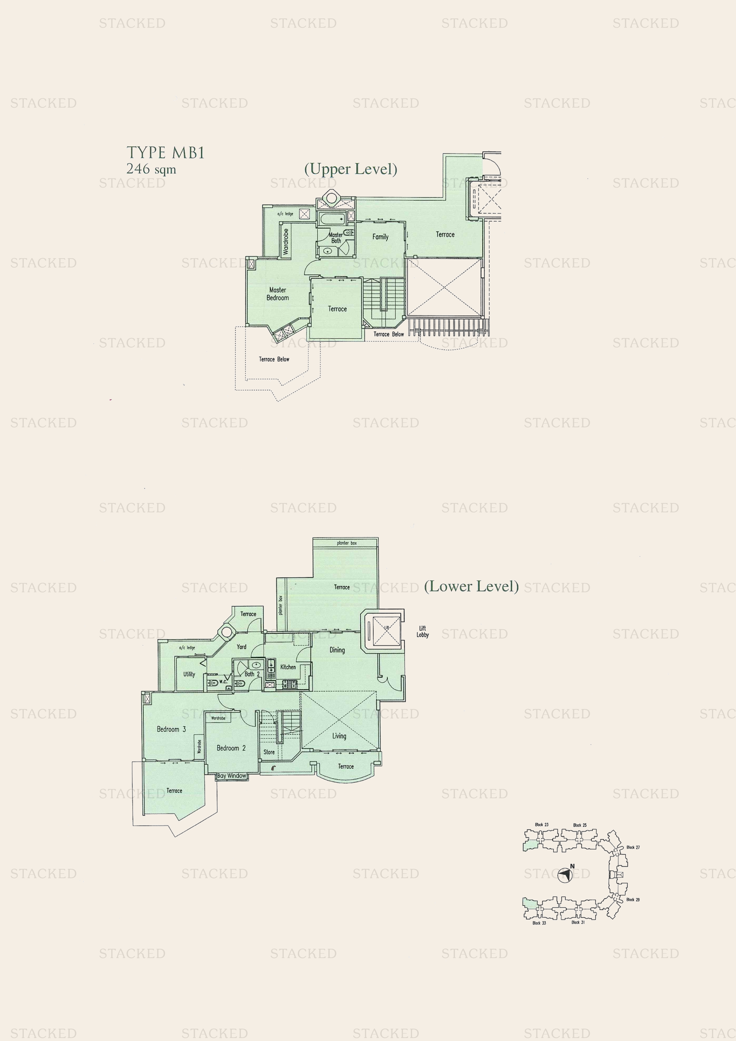 Stacked homes - Tropical Spring Singapore Condo Floor Plans, Images And ...