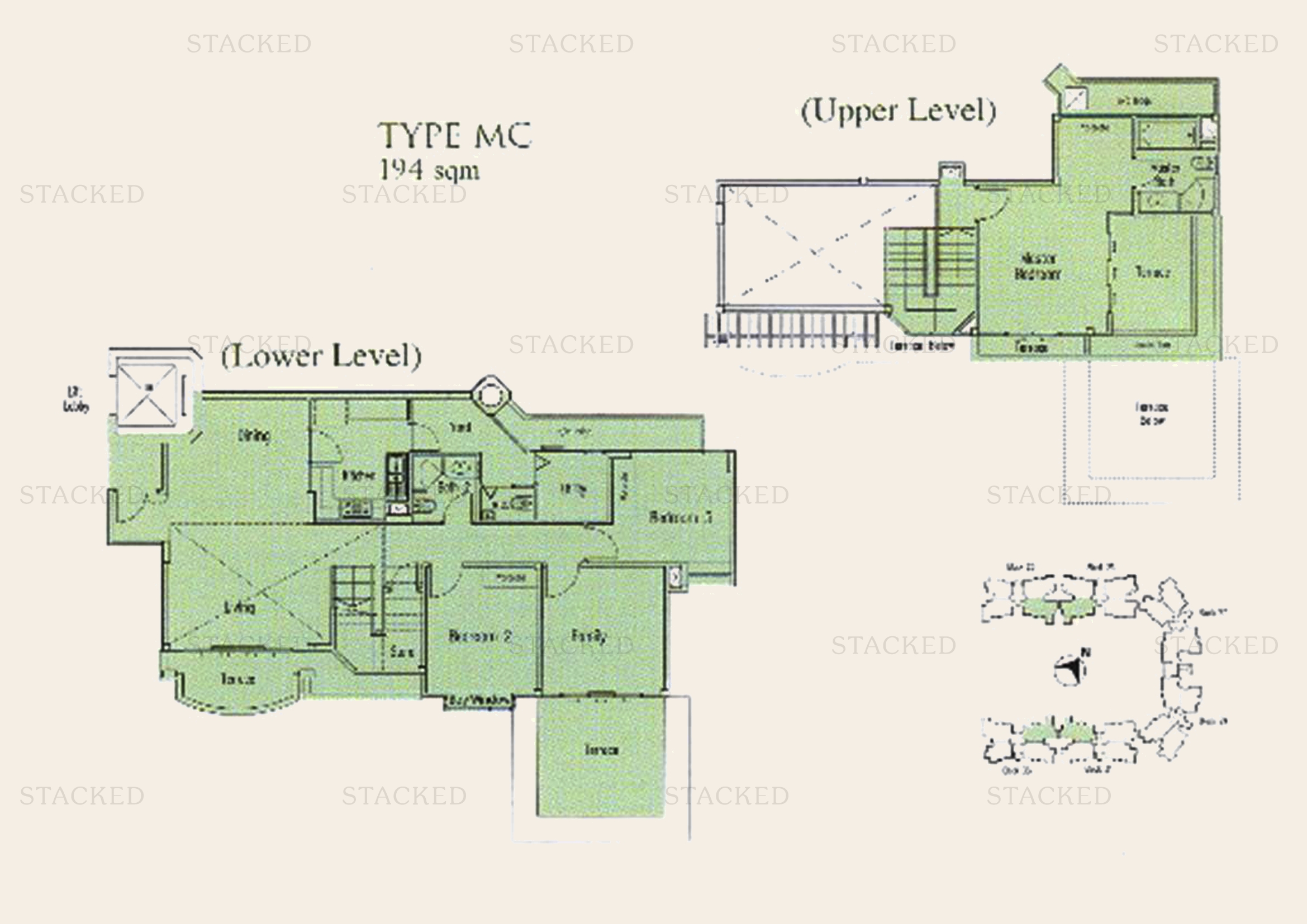 Stacked homes - Tropical Spring Singapore Condo Floor Plans, Images And ...