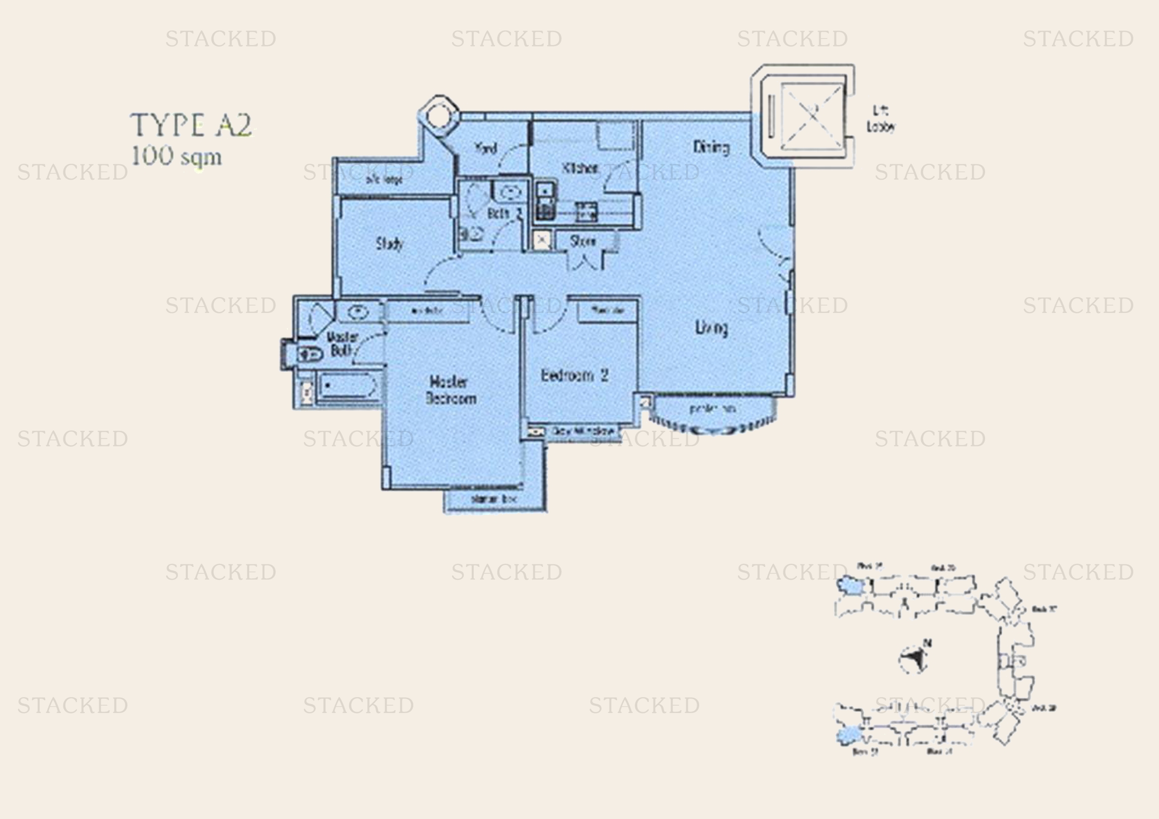 Stacked homes - Tropical Spring Singapore Condo Floor Plans, Images And ...