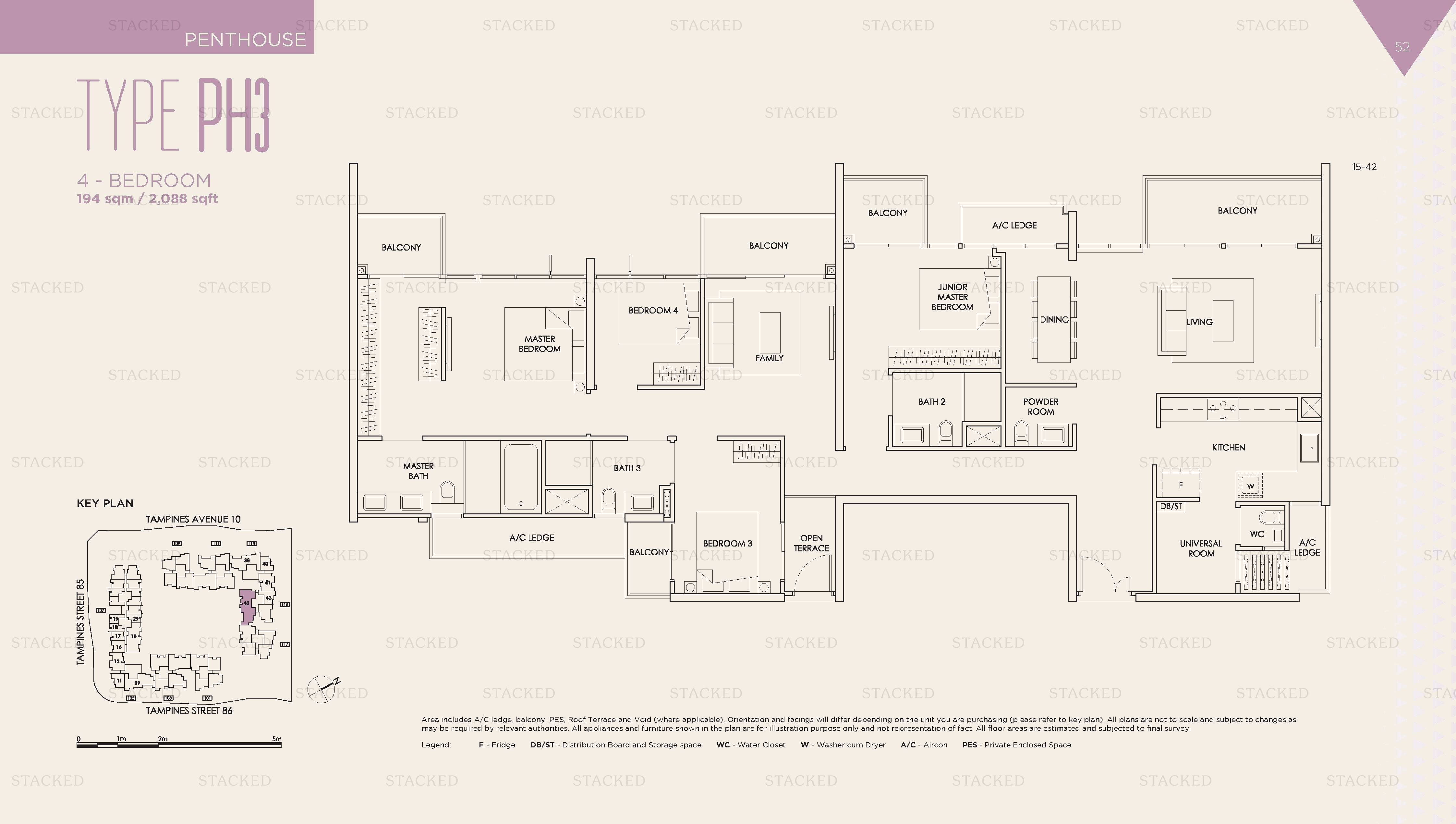 Stacked homes - The Alps Residences Singapore Condo Floor Plans, Images ...