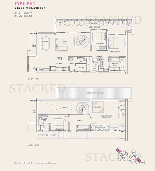 Stacked homes - The Arte Singapore Condo Floor Plans, Images And ...