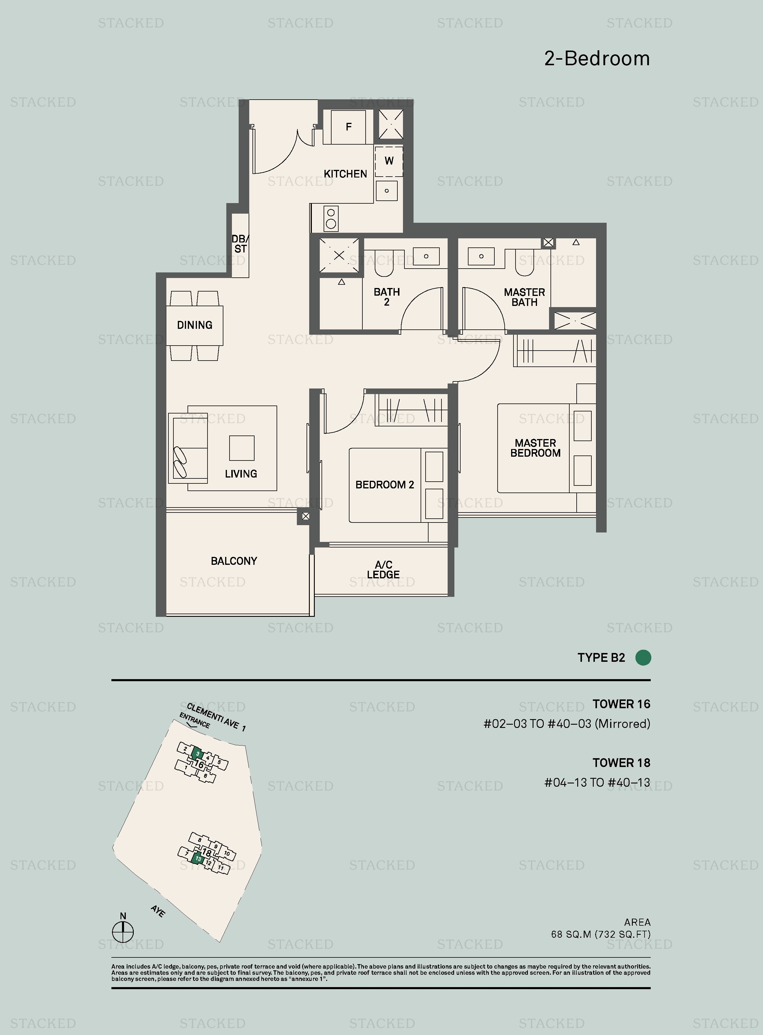 Stacked homes - The Clement Canopy Singapore Condo Floor Plans, Images ...