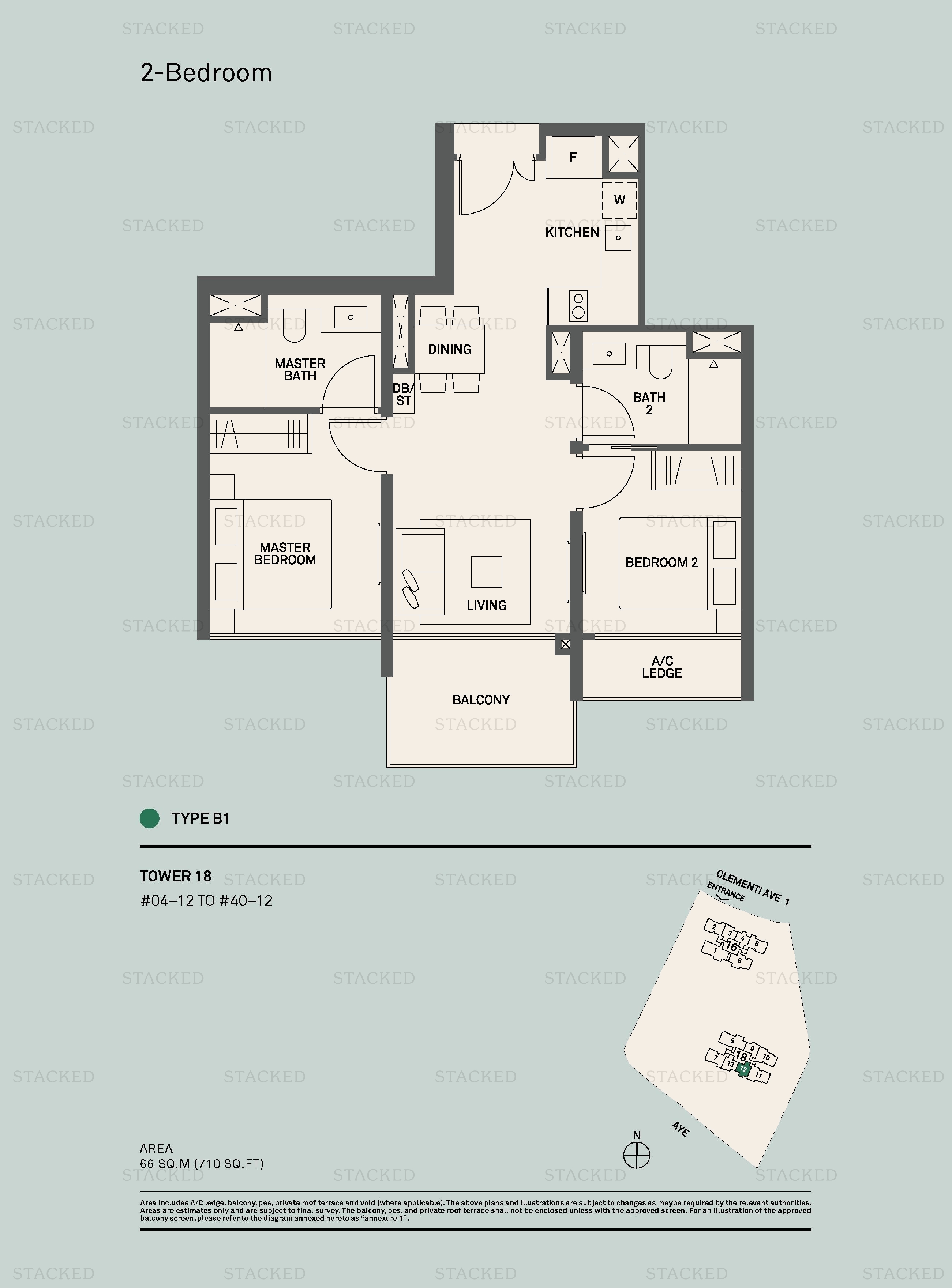 Stacked homes - The Clement Canopy Singapore Condo Floor Plans, Images ...
