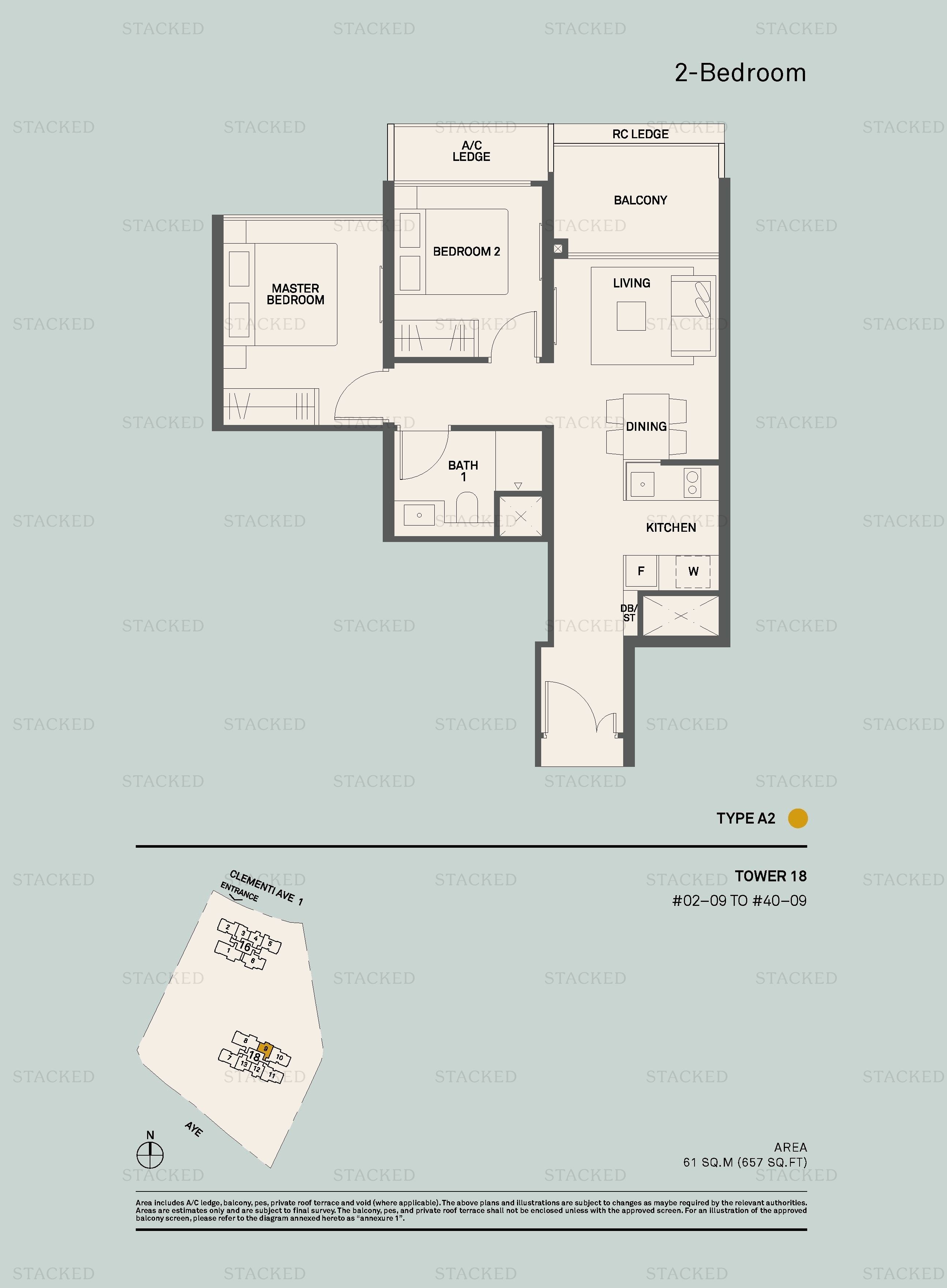 Stacked homes - The Clement Canopy Singapore Condo Floor Plans, Images ...