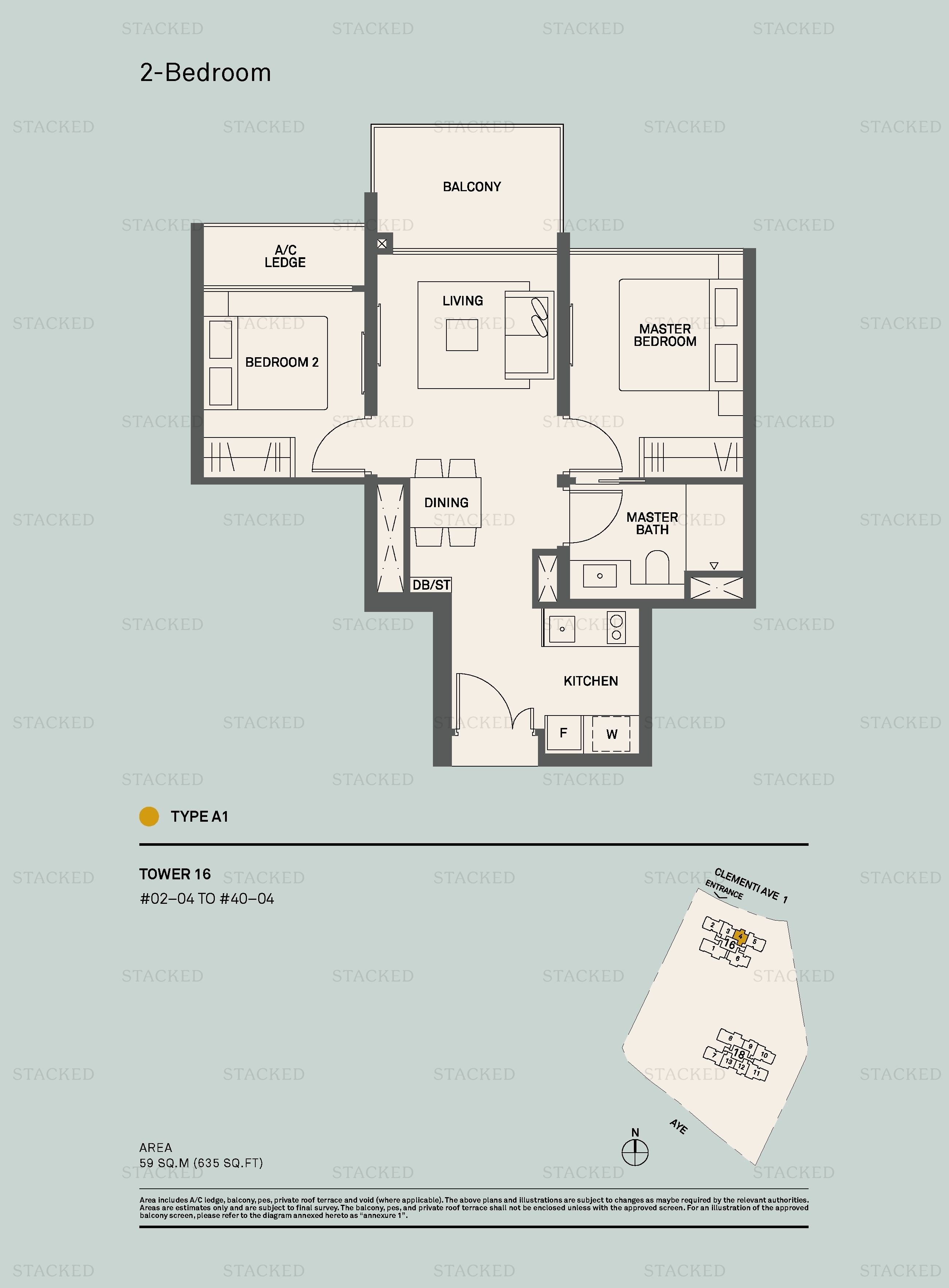 Stacked homes - The Clement Canopy Singapore Condo Floor Plans, Images ...