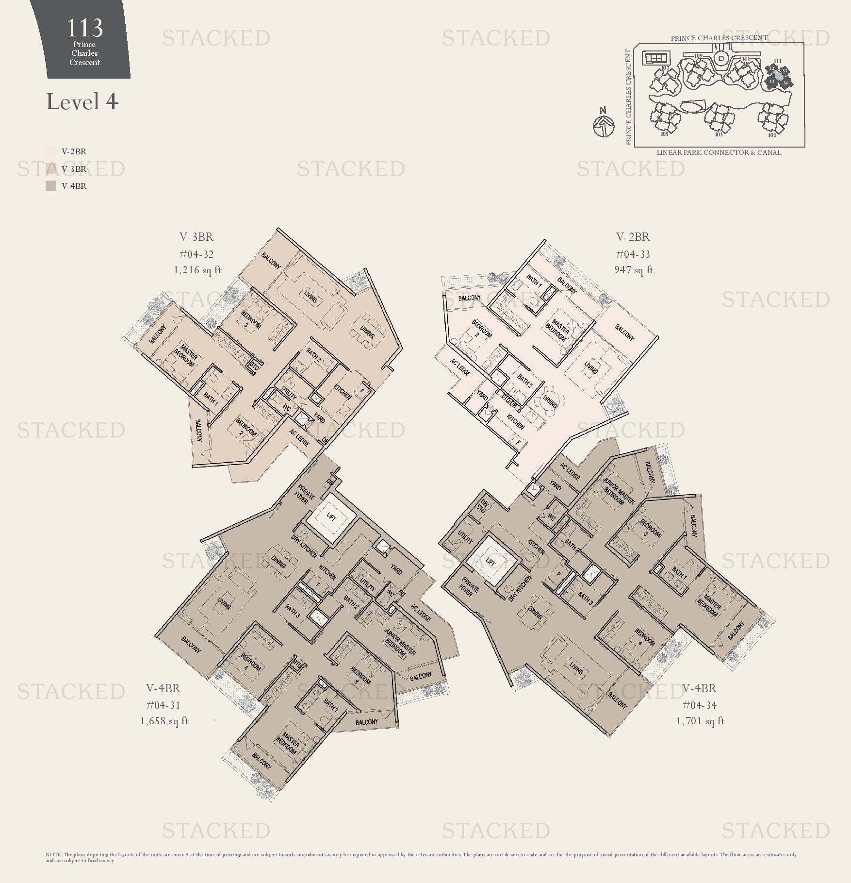 Stacked homes - The Crest Singapore Condo Floor Plans, Images And ...