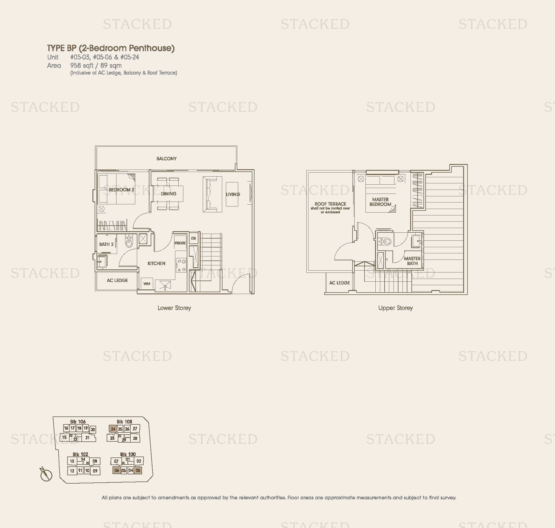 Stacked homes - The Foresta @ Mount Faber Singapore Condo Floor Plans ...