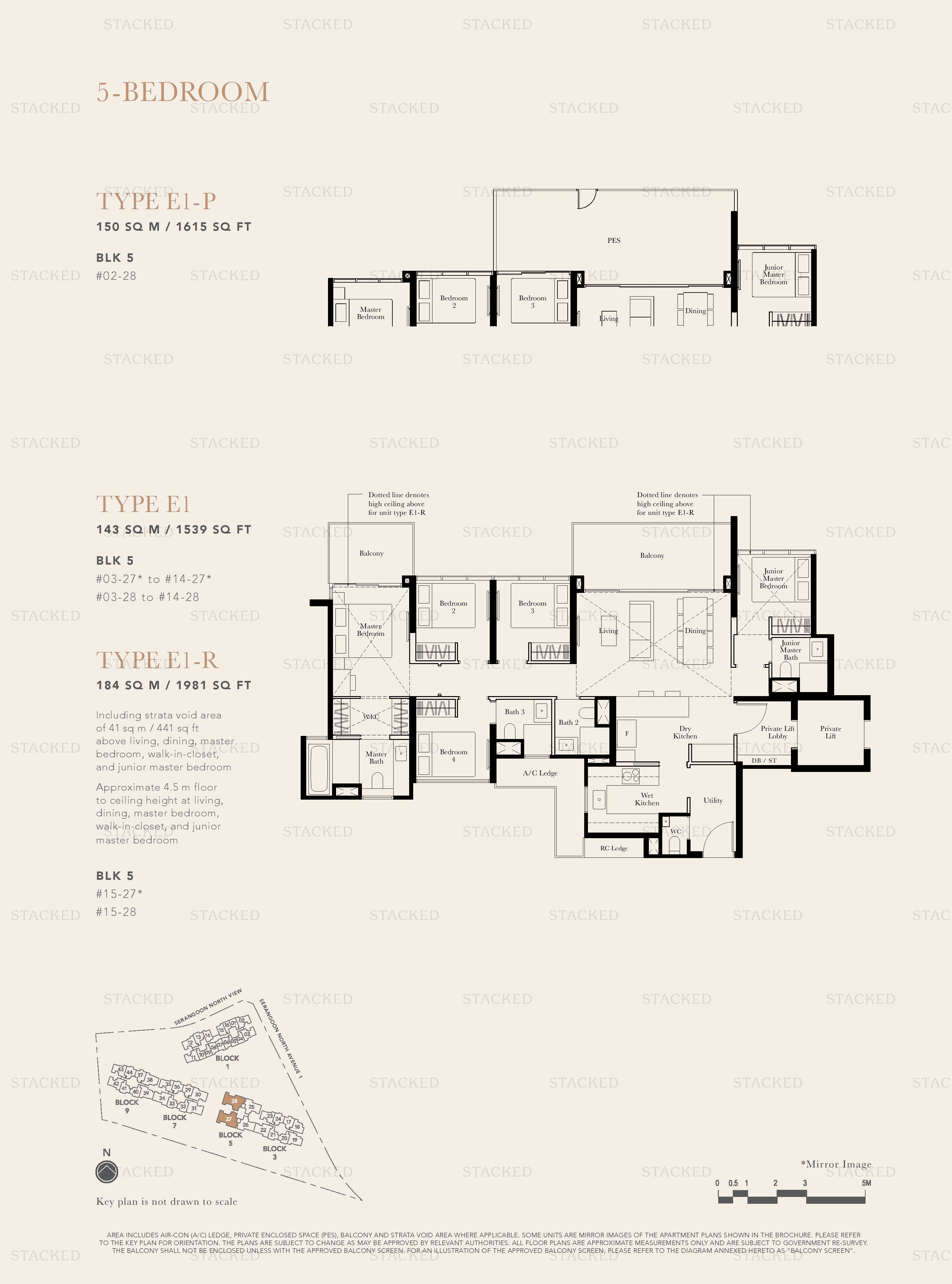 Stacked homes - The Garden Residences Singapore Condo Floor Plans ...