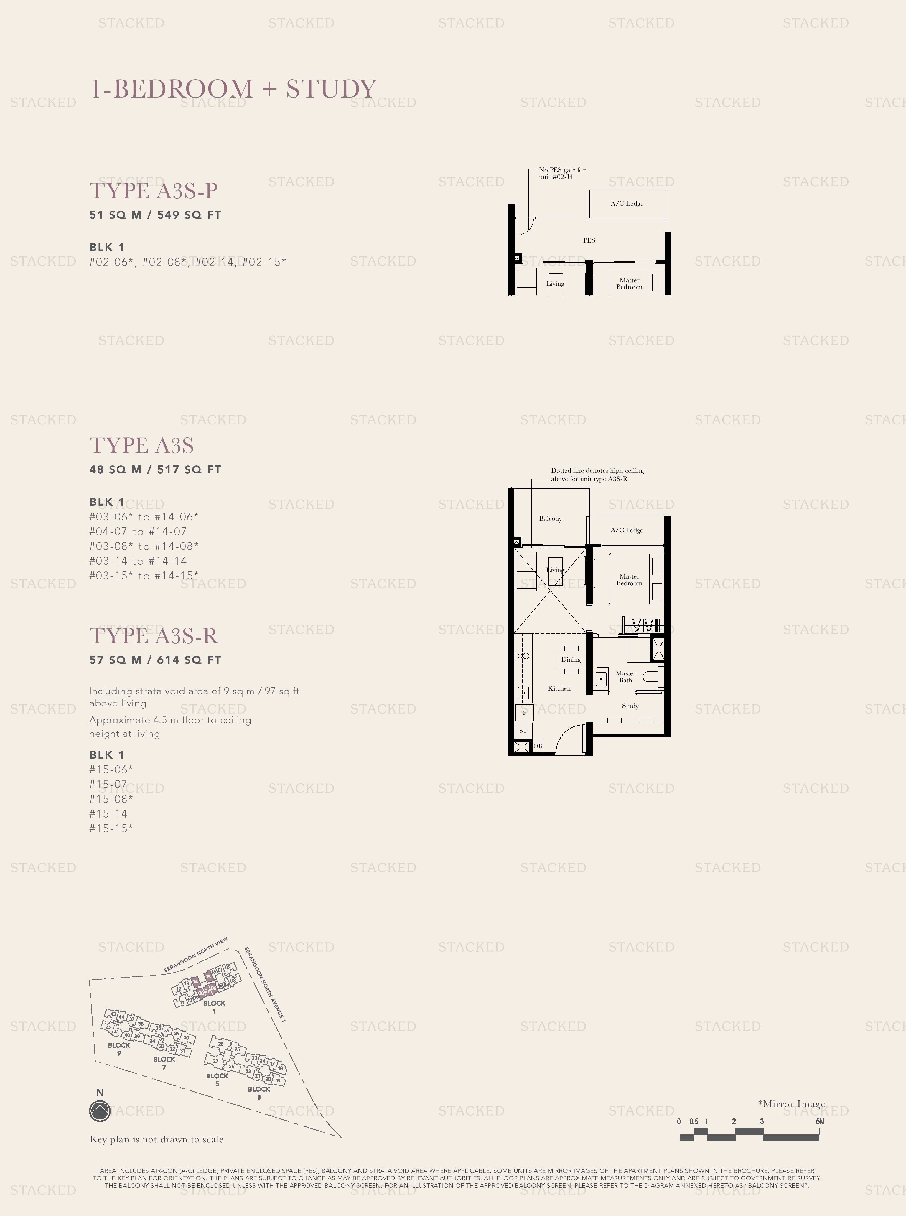 Stacked homes - The Garden Residences Singapore Condo Floor Plans ...