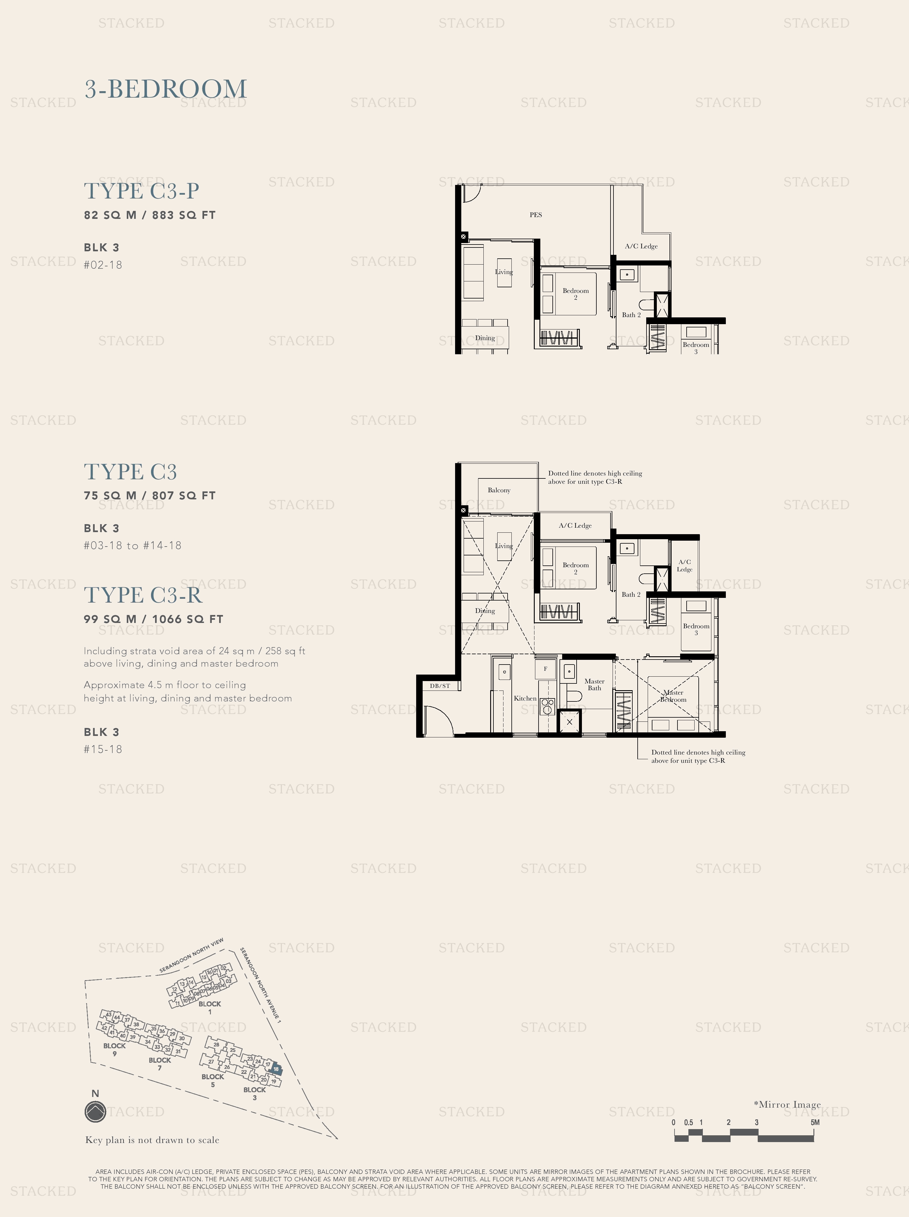 Stacked homes - The Garden Residences Singapore Condo Floor Plans ...