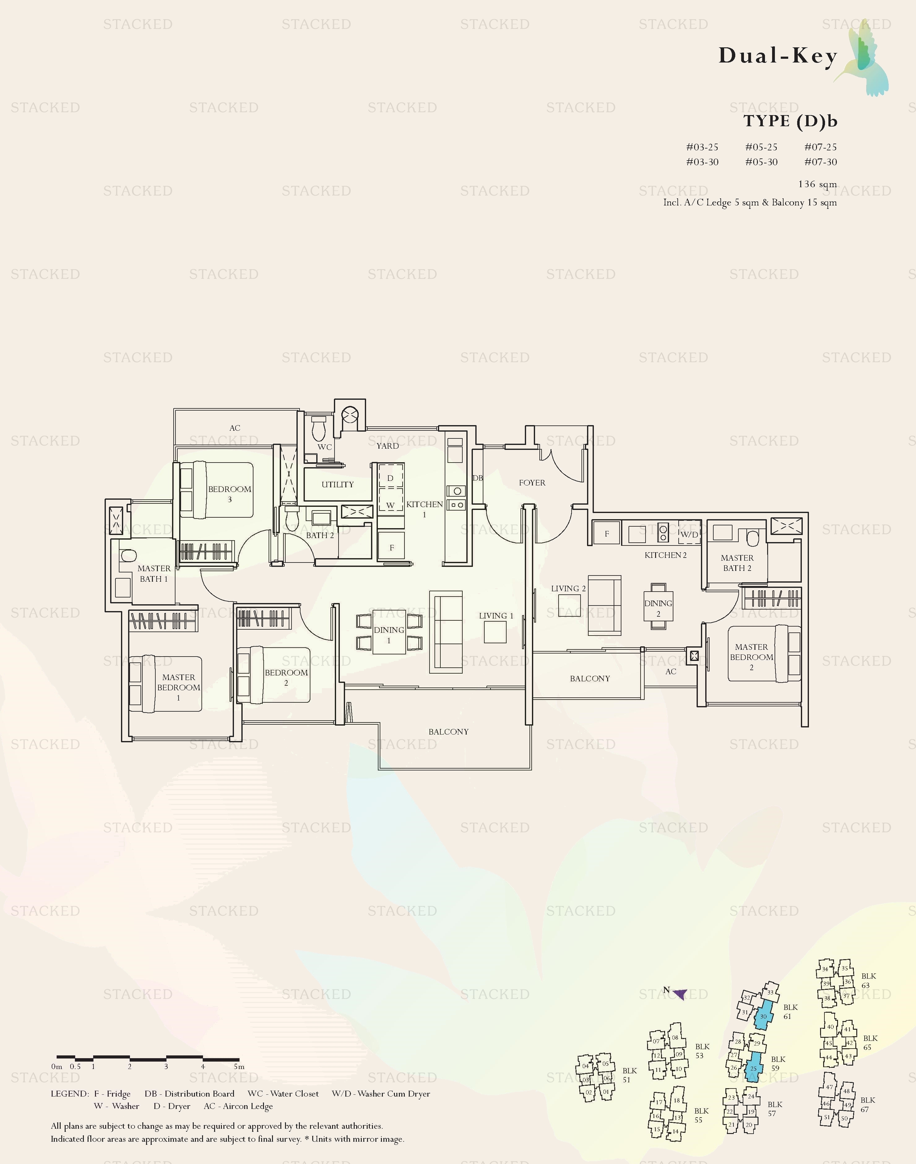 Stacked homes - The Inflora Singapore Condo Floor Plans, Images And ...