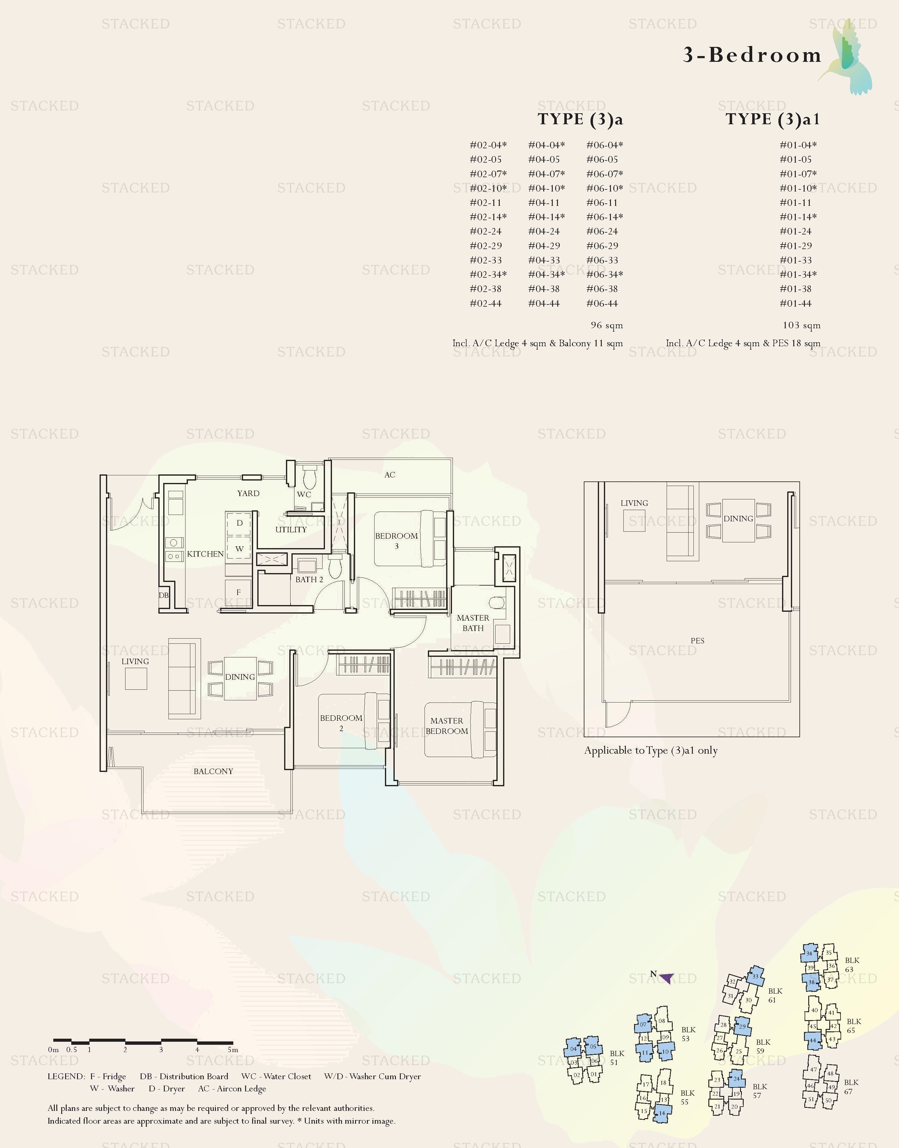 Stacked homes - The Inflora Singapore Condo Floor Plans, Images And ...