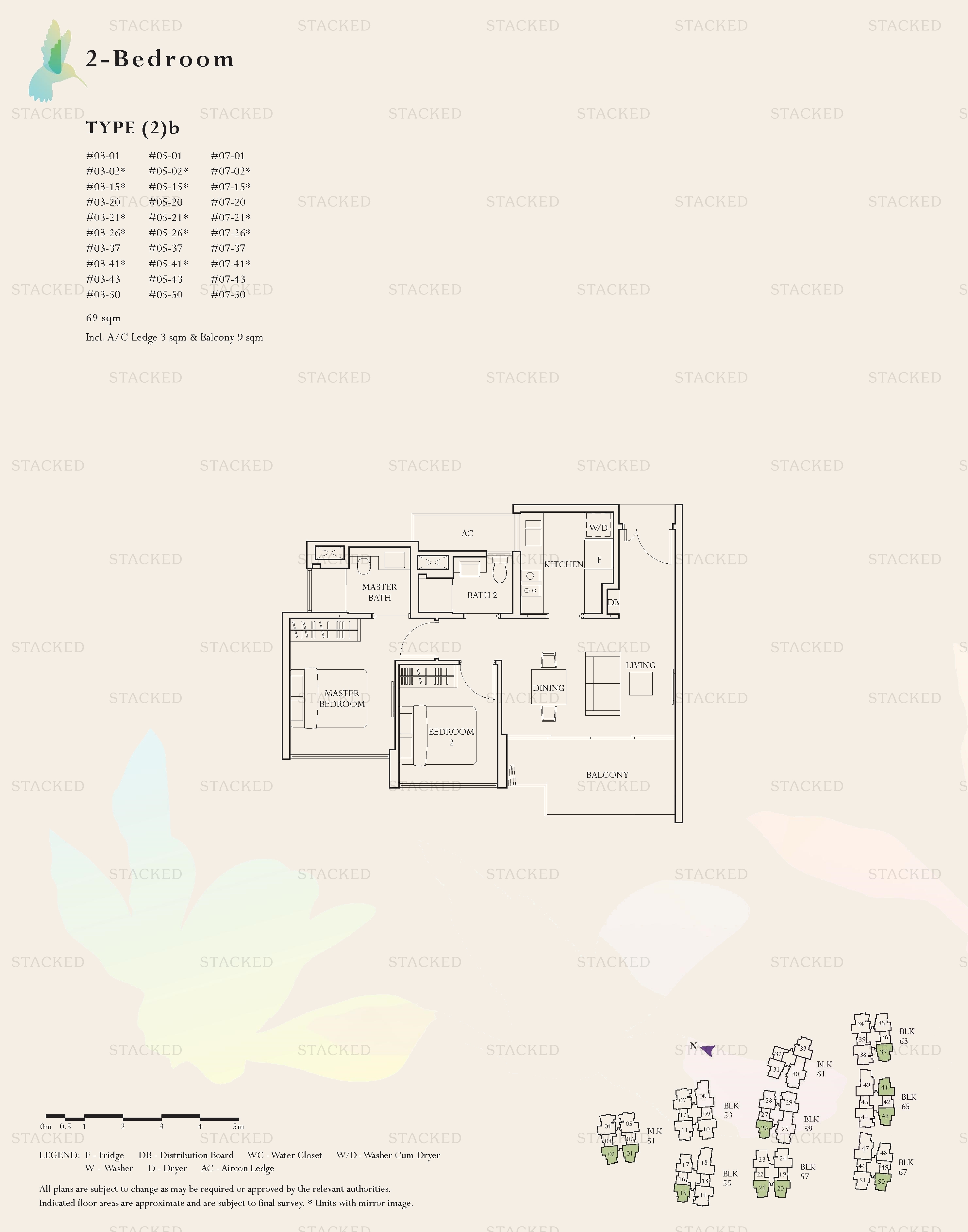 Stacked homes - The Inflora Singapore Condo Floor Plans, Images And ...