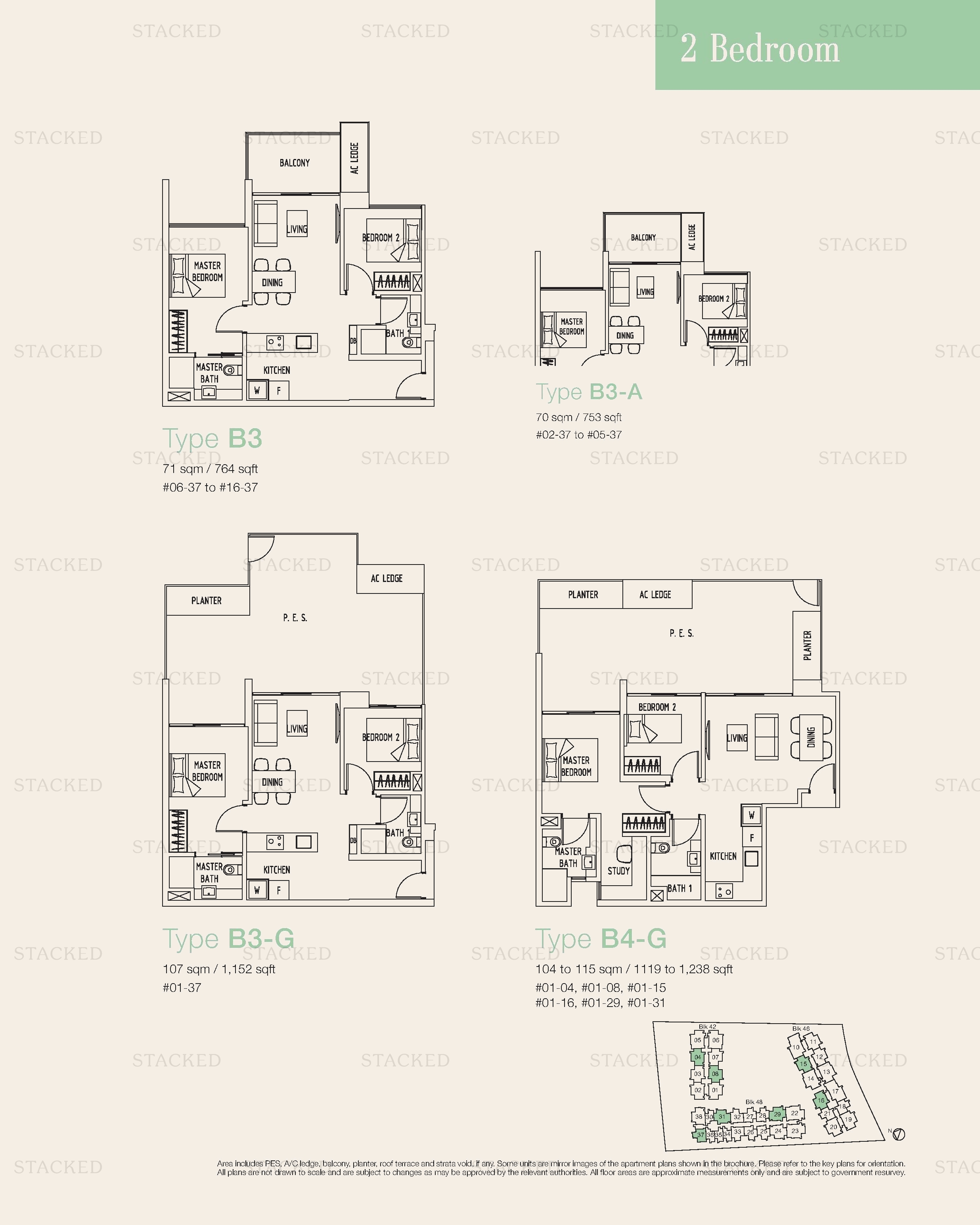 Stacked homes - The Lakefront Residences Singapore Condo Floor Plans ...