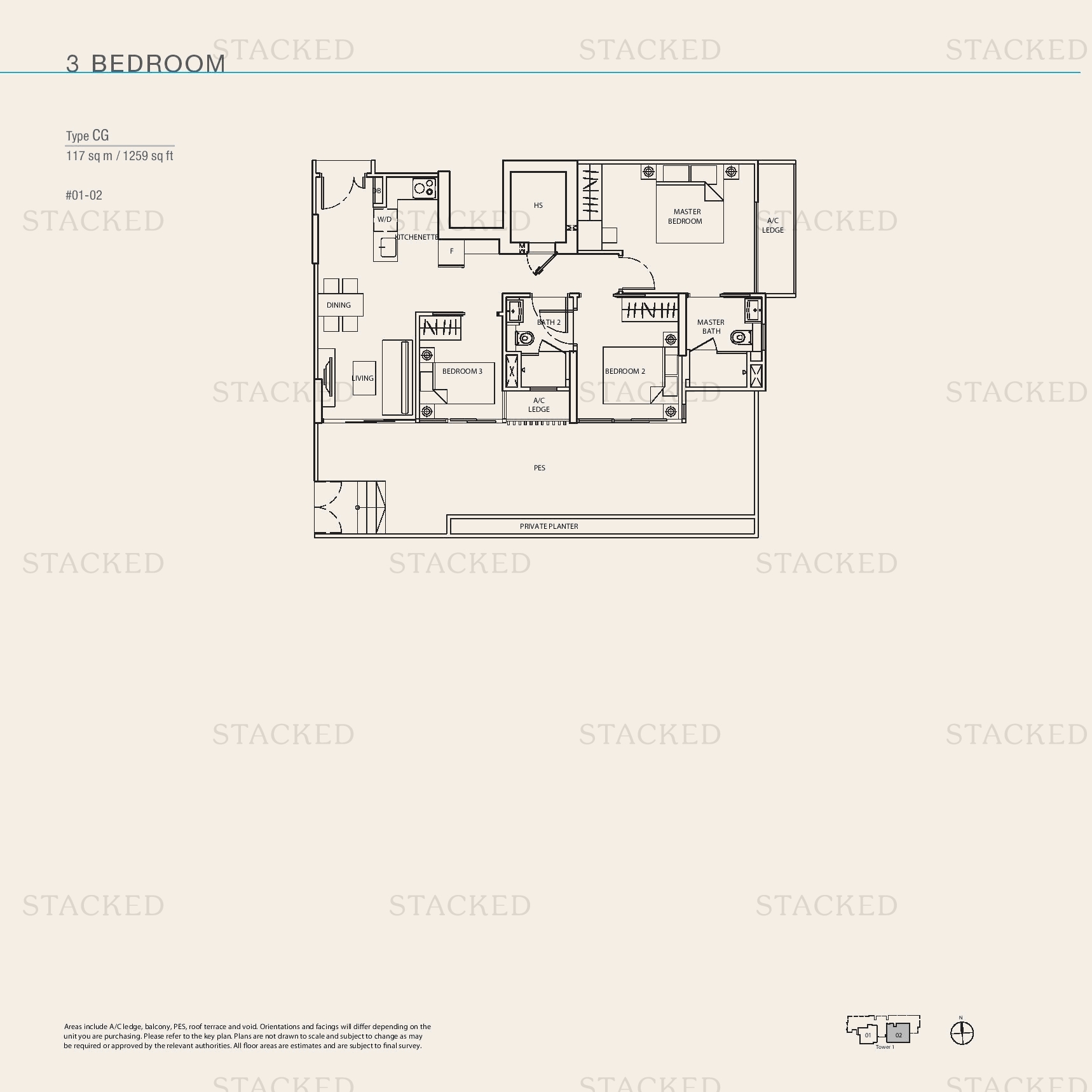 Stacked homes - The Line @ Tanjong Rhu Singapore Condo Floor Plans ...