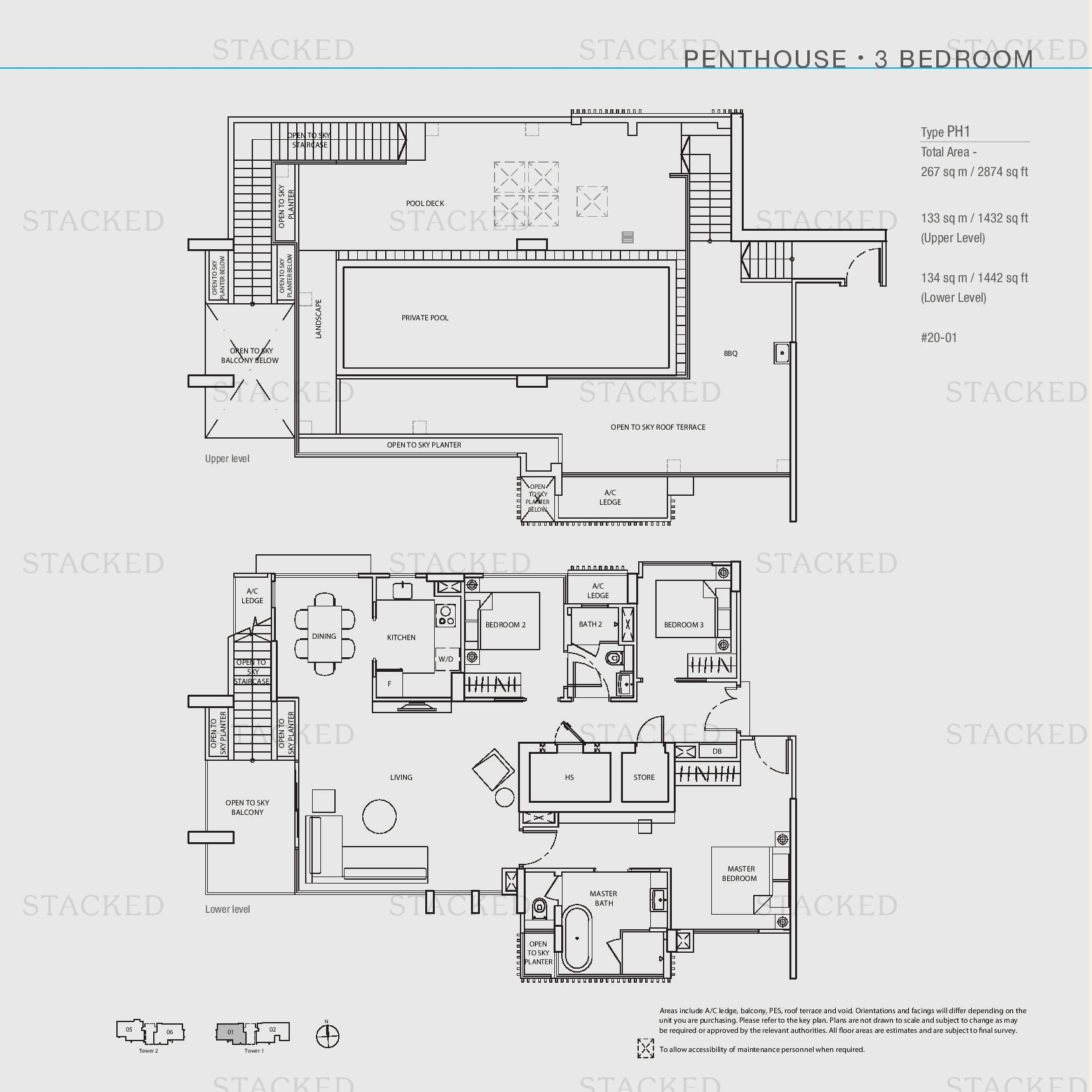 Stacked homes - The Line @ Tanjong Rhu Singapore Condo Floor Plans ...