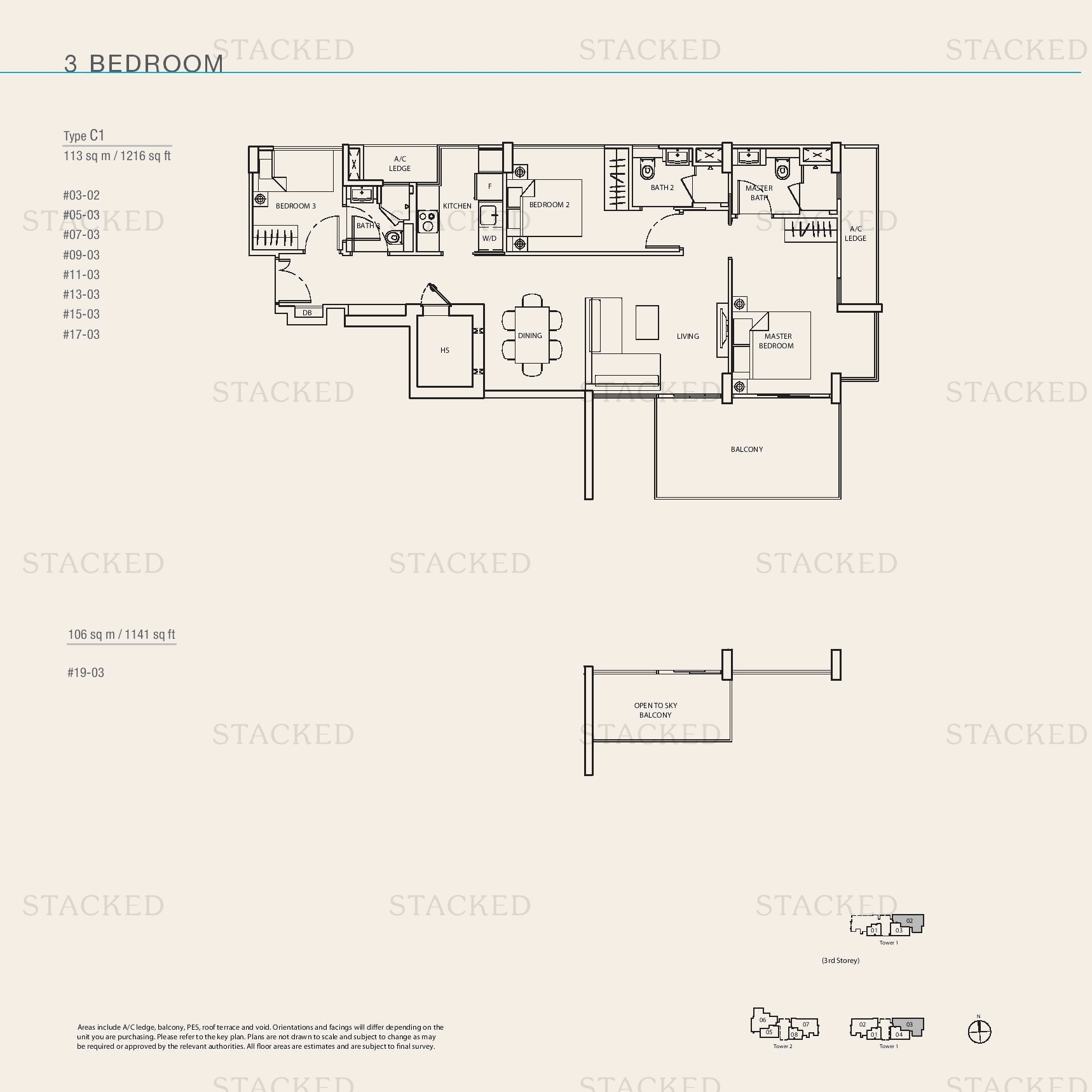 Stacked homes - The Line @ Tanjong Rhu Singapore Condo Floor Plans ...