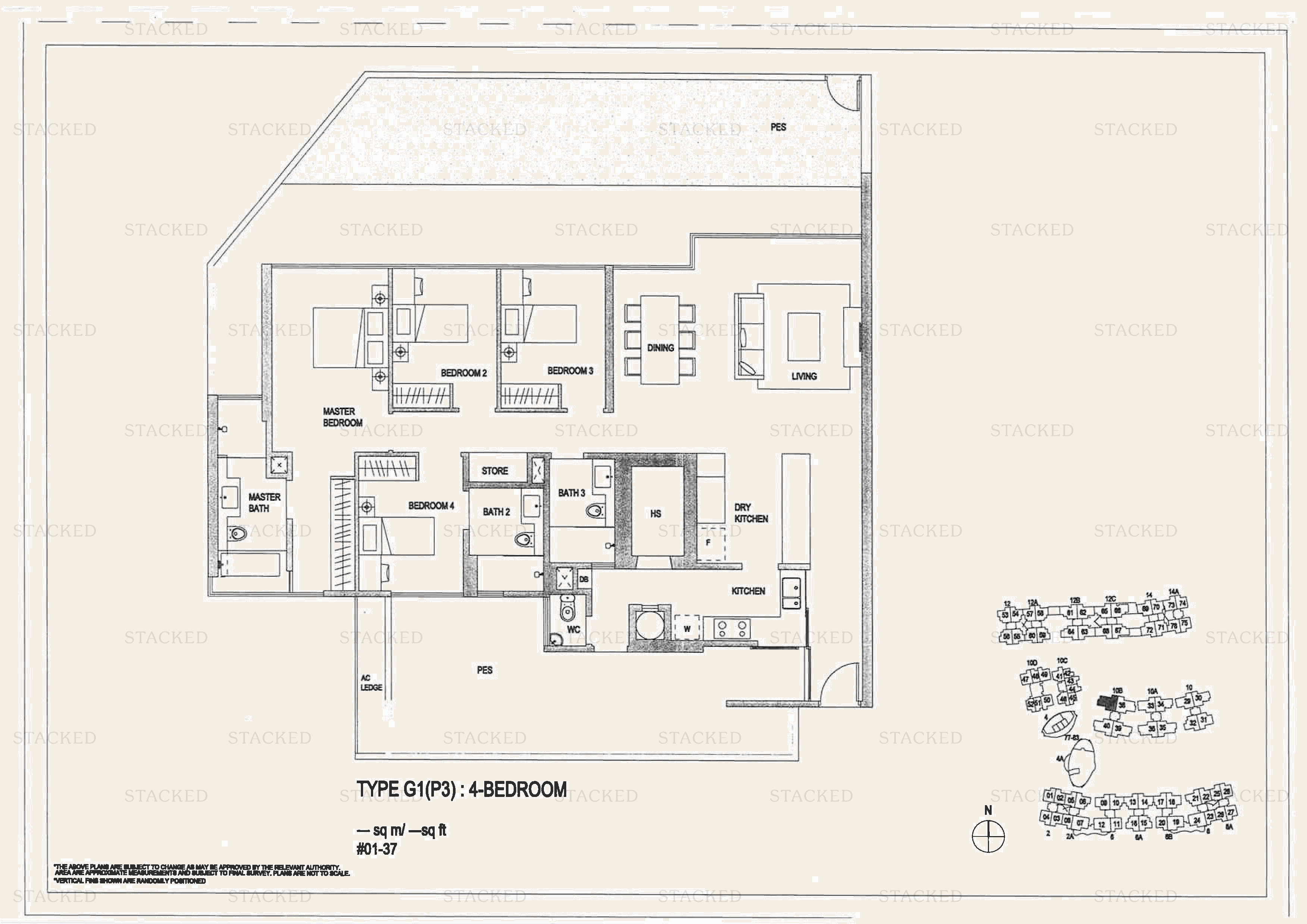 Stacked homes - The Minton Singapore Condo Floor Plans, Images And ...
