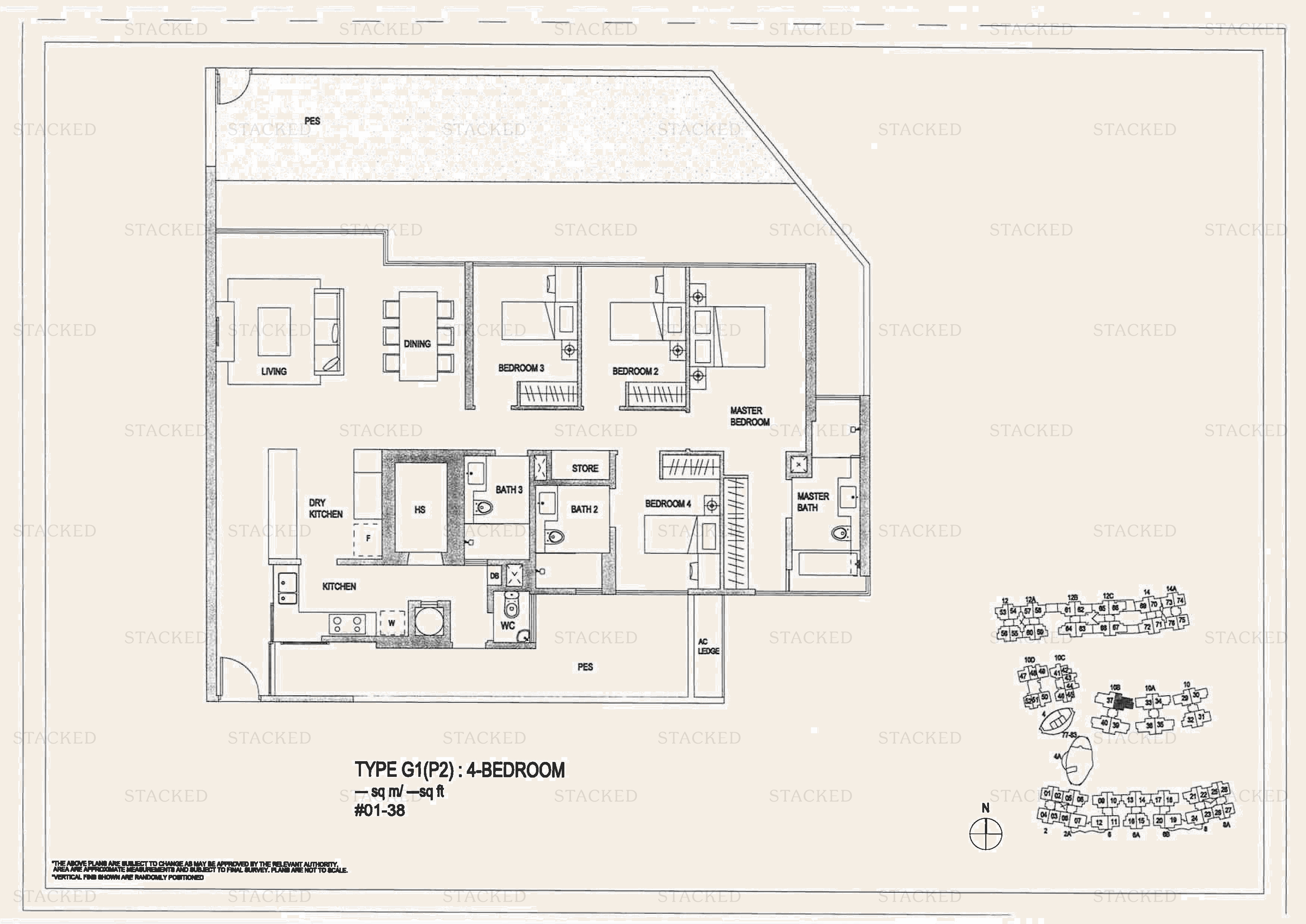 Stacked homes - The Minton Singapore Condo Floor Plans, Images And ...