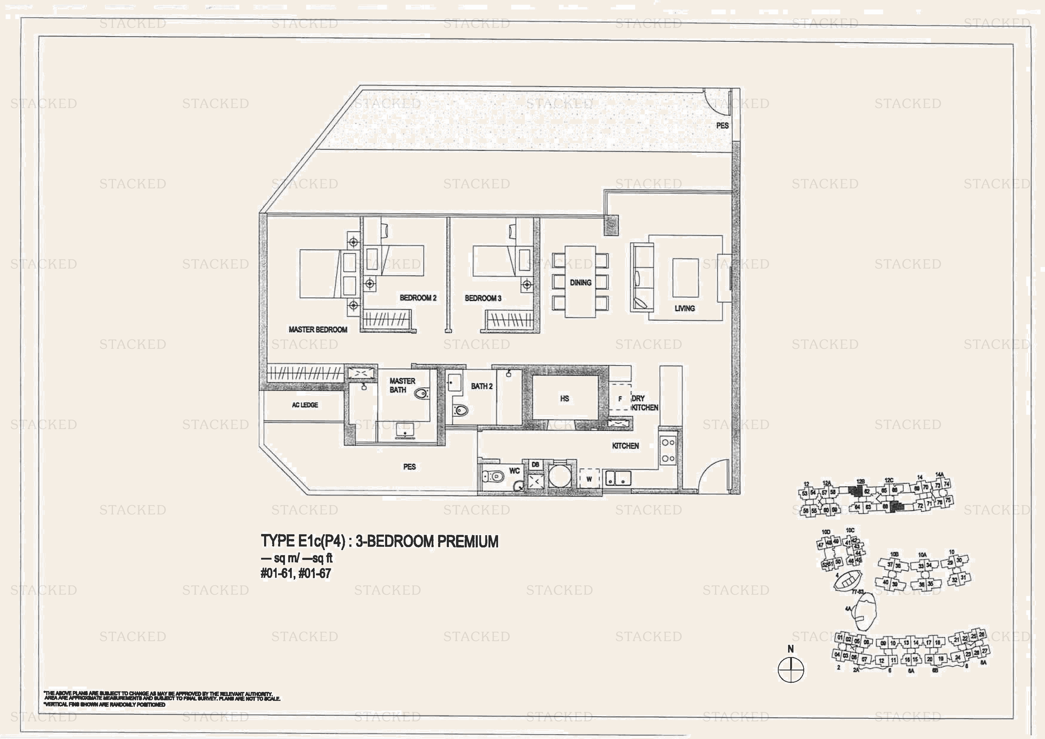 Stacked homes - The Minton Singapore Condo Floor Plans, Images And ...