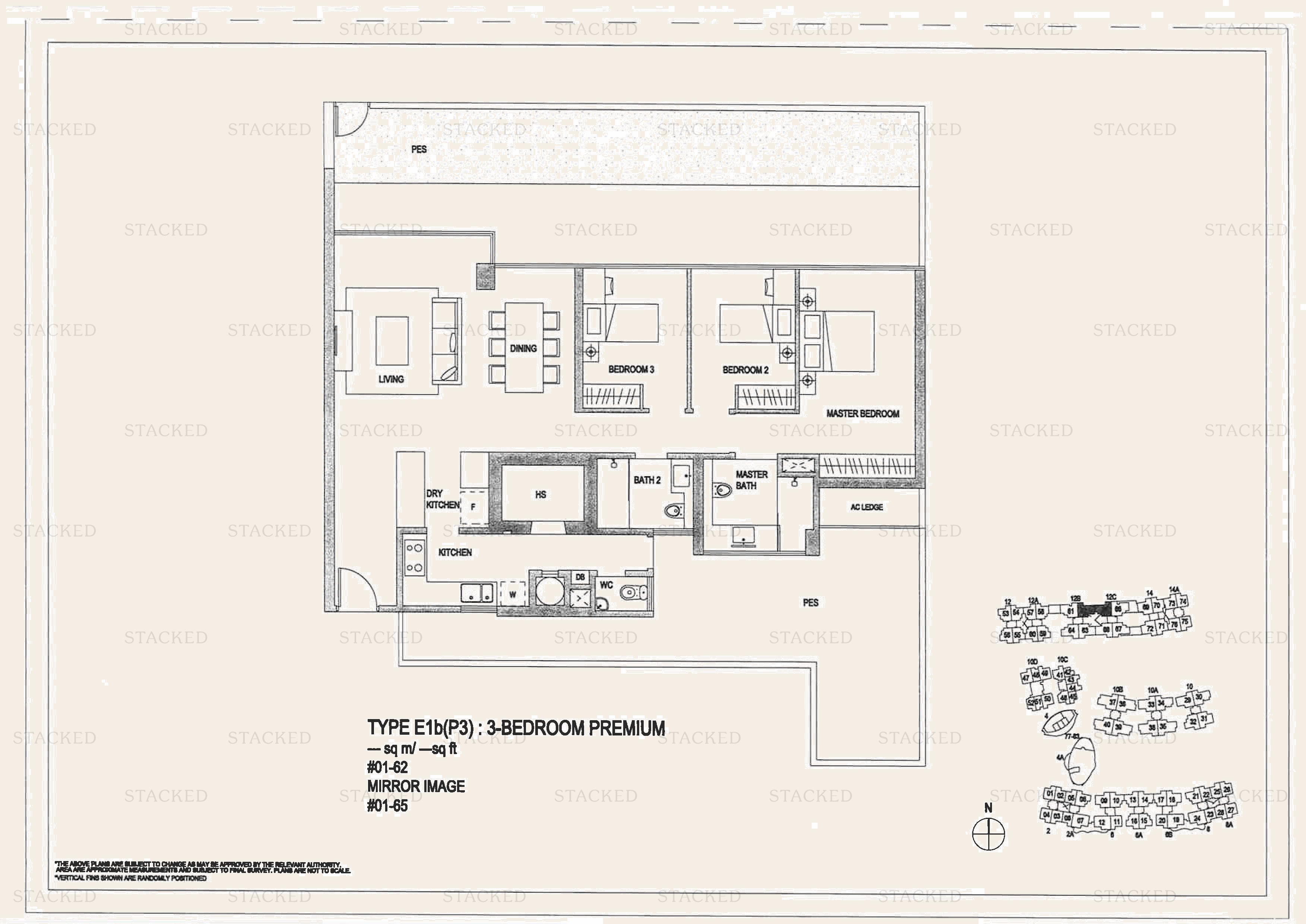 Stacked homes - The Minton Singapore Condo Floor Plans, Images And ...