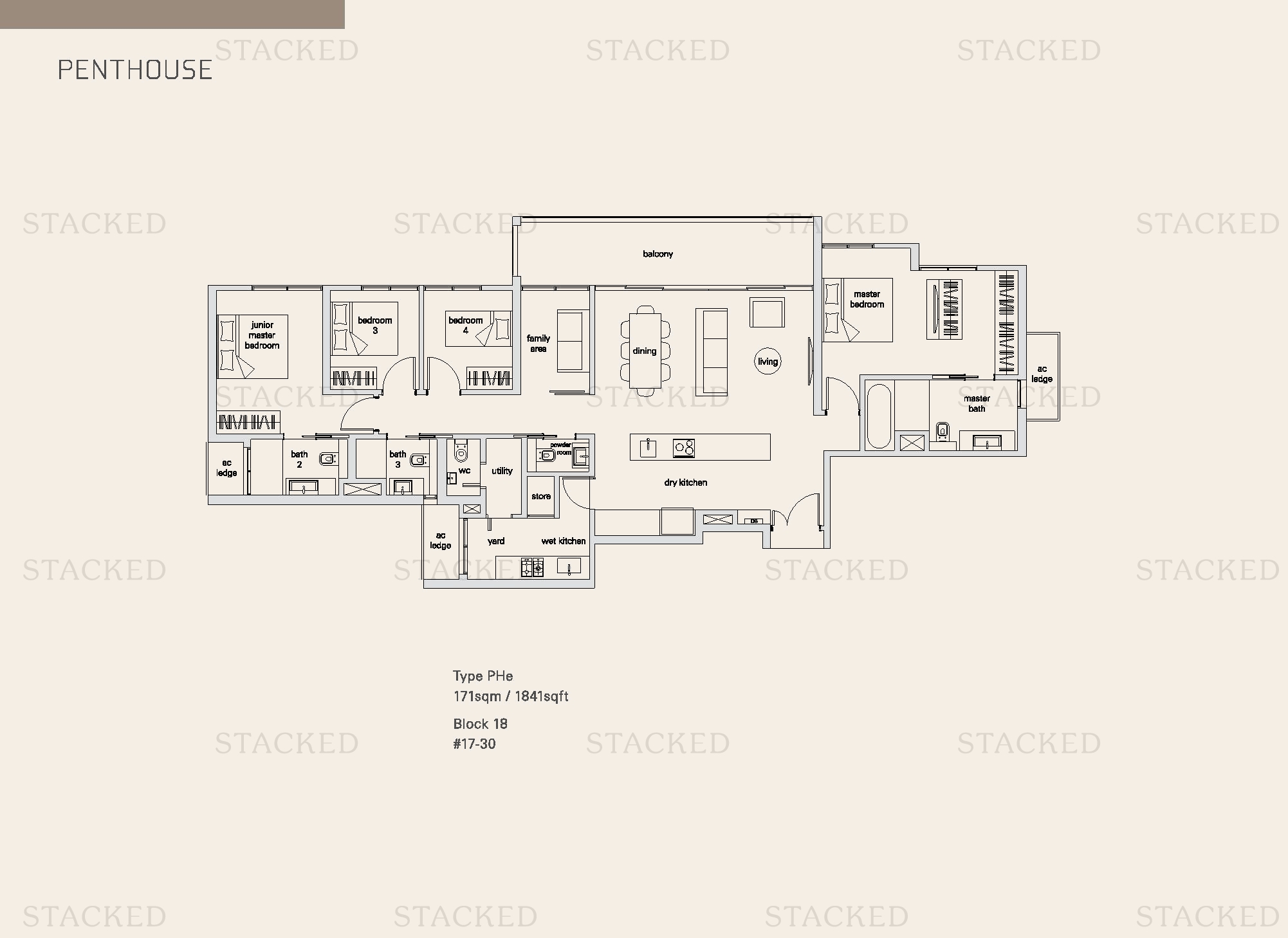 Stacked homes - The Panorama Singapore Condo Floor Plans, Images And ...