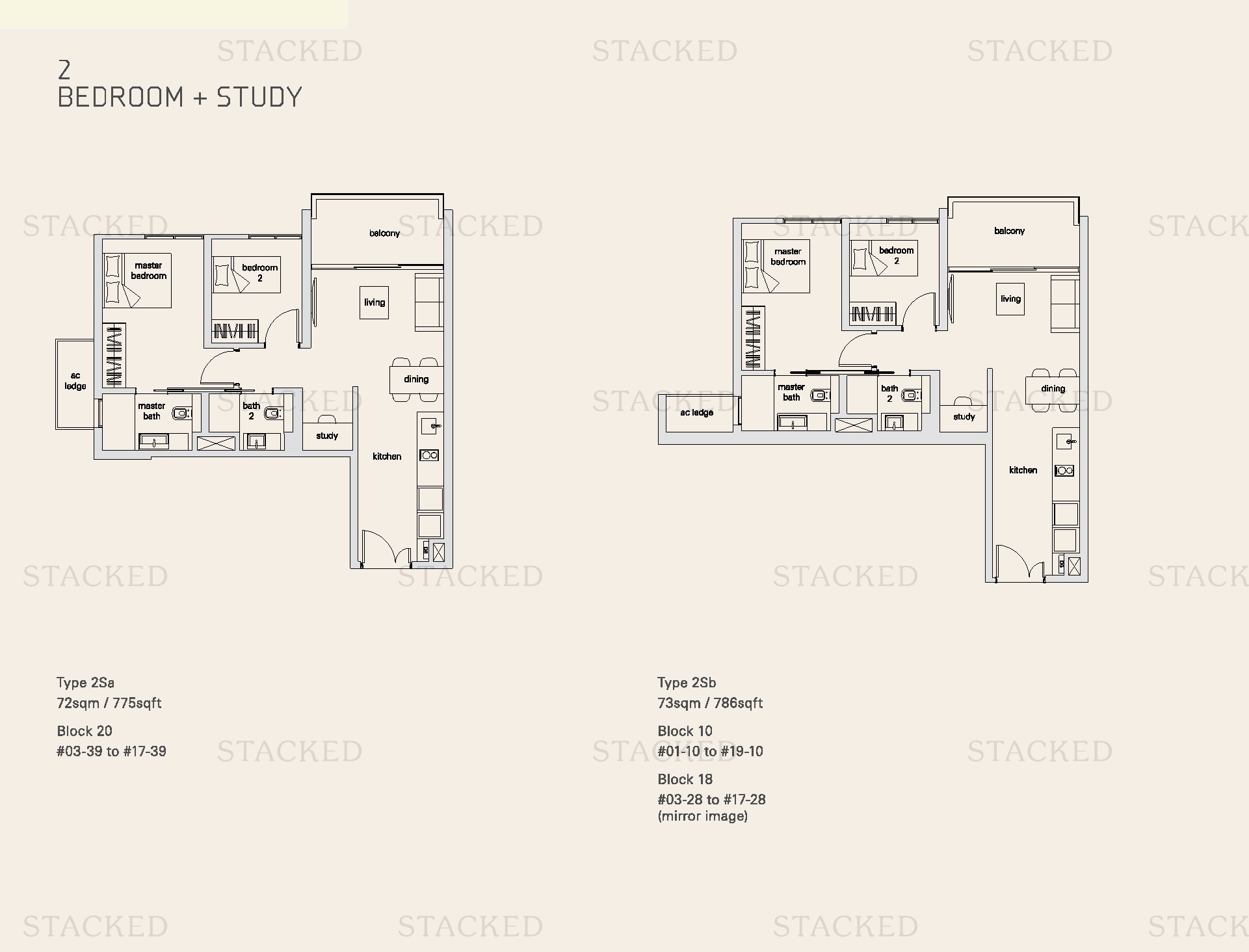 Stacked homes - The Panorama Singapore Condo Floor Plans, Images And ...